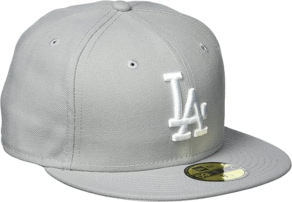 Amazon.com : MLB Los Angeles Dodgers Basic 59Fifty Fitted Cap : Sports ...