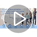 Amazon.com - EAGLEGGO Replacement Microfiber Pads for Shark Steam Mop S3251 SE200 4 Packs