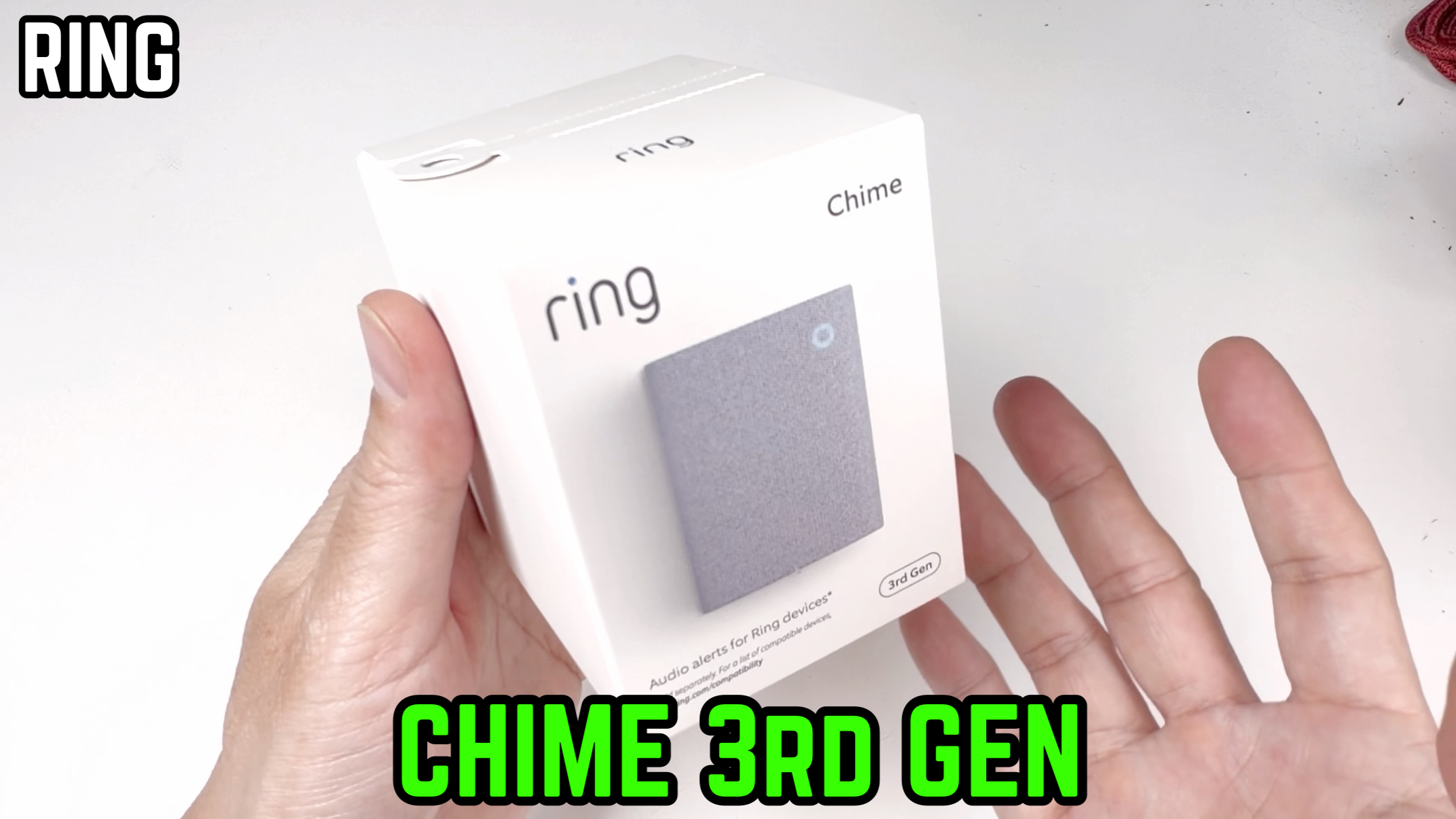 Watch RING Chime Doorbell. 3rd Gen Newest Version on Amazon Live