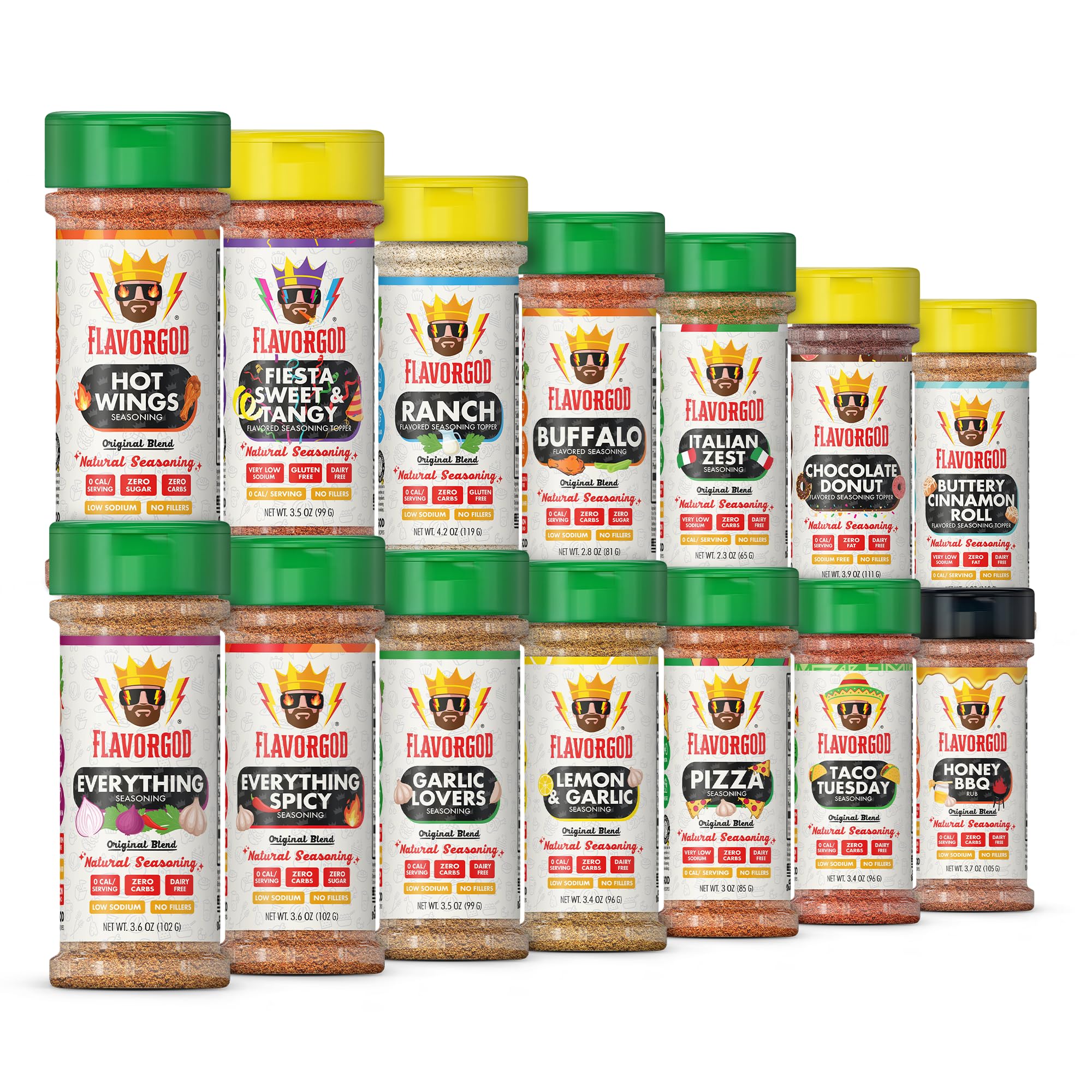 Buy Chef Spice Pack, Ultimate 14-Pack Spice & Seasoning Gift Set ...