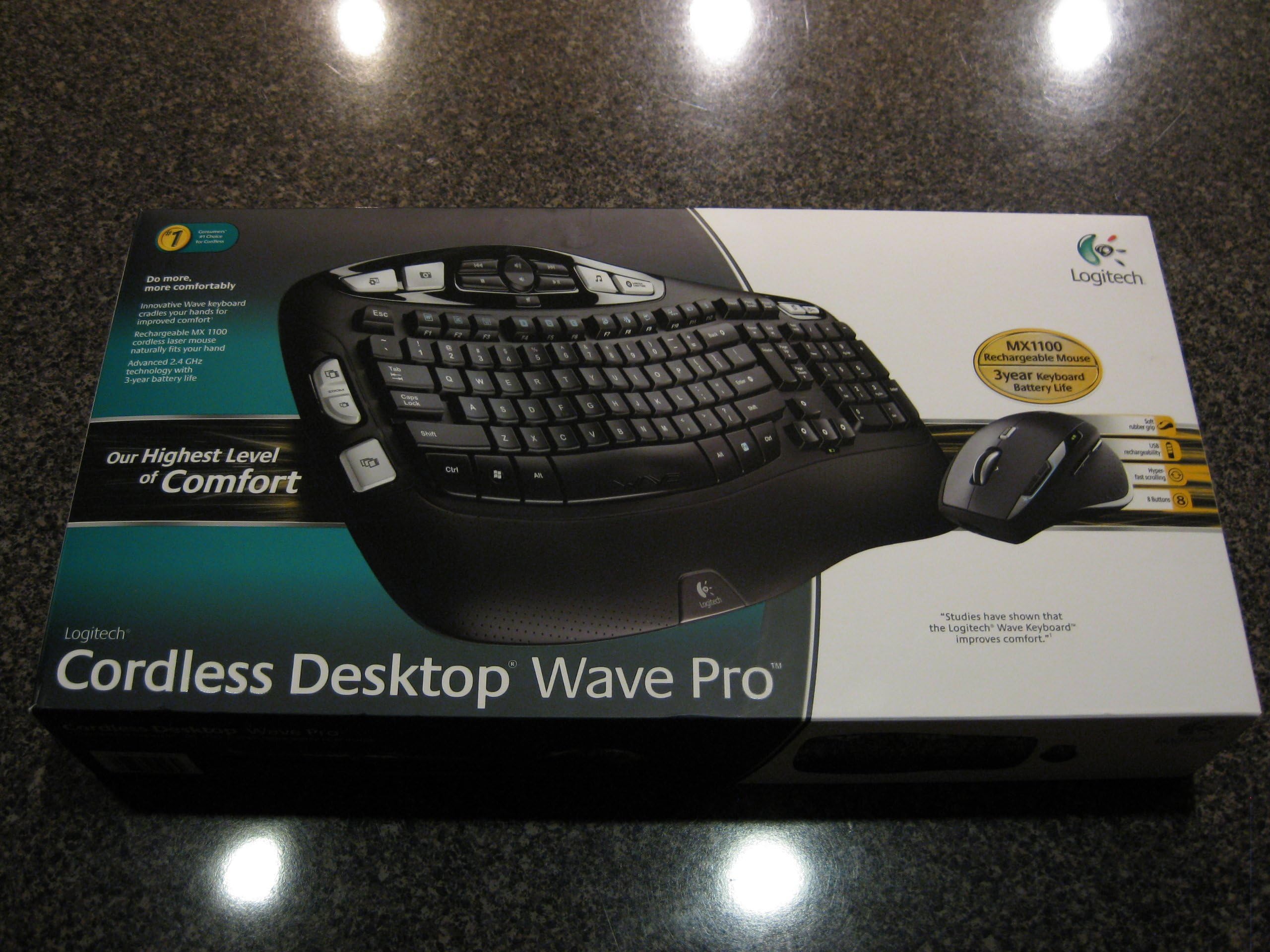 Amazon.com: Logitech 920002416 MK710 Wireless Desktop Set, Keyboard ...