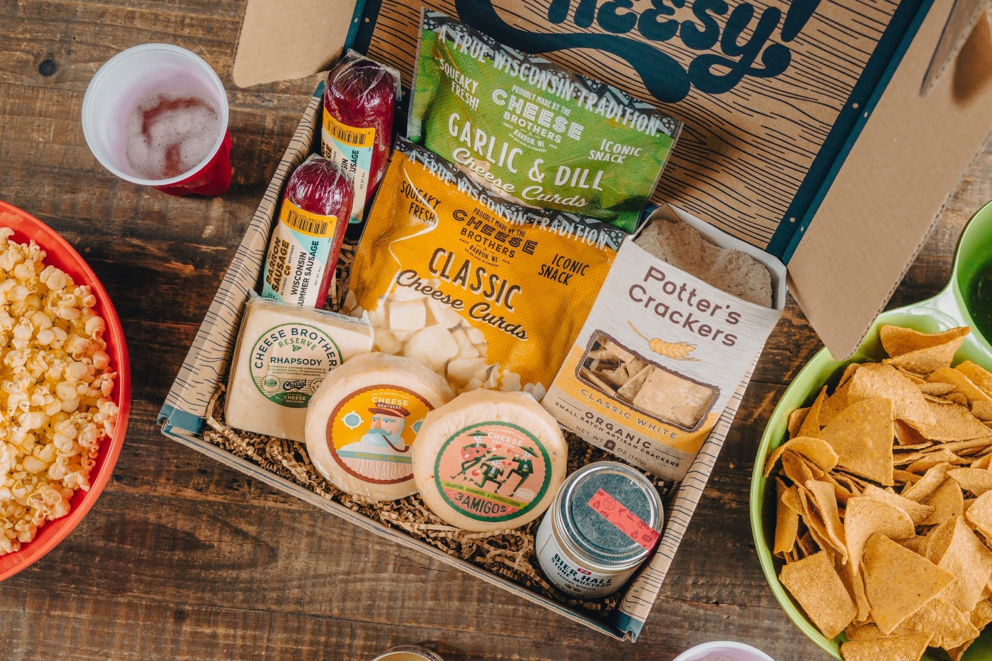 Amazon.com : The Wisconsin Cheeseman Cheese and Sausage Combo ...