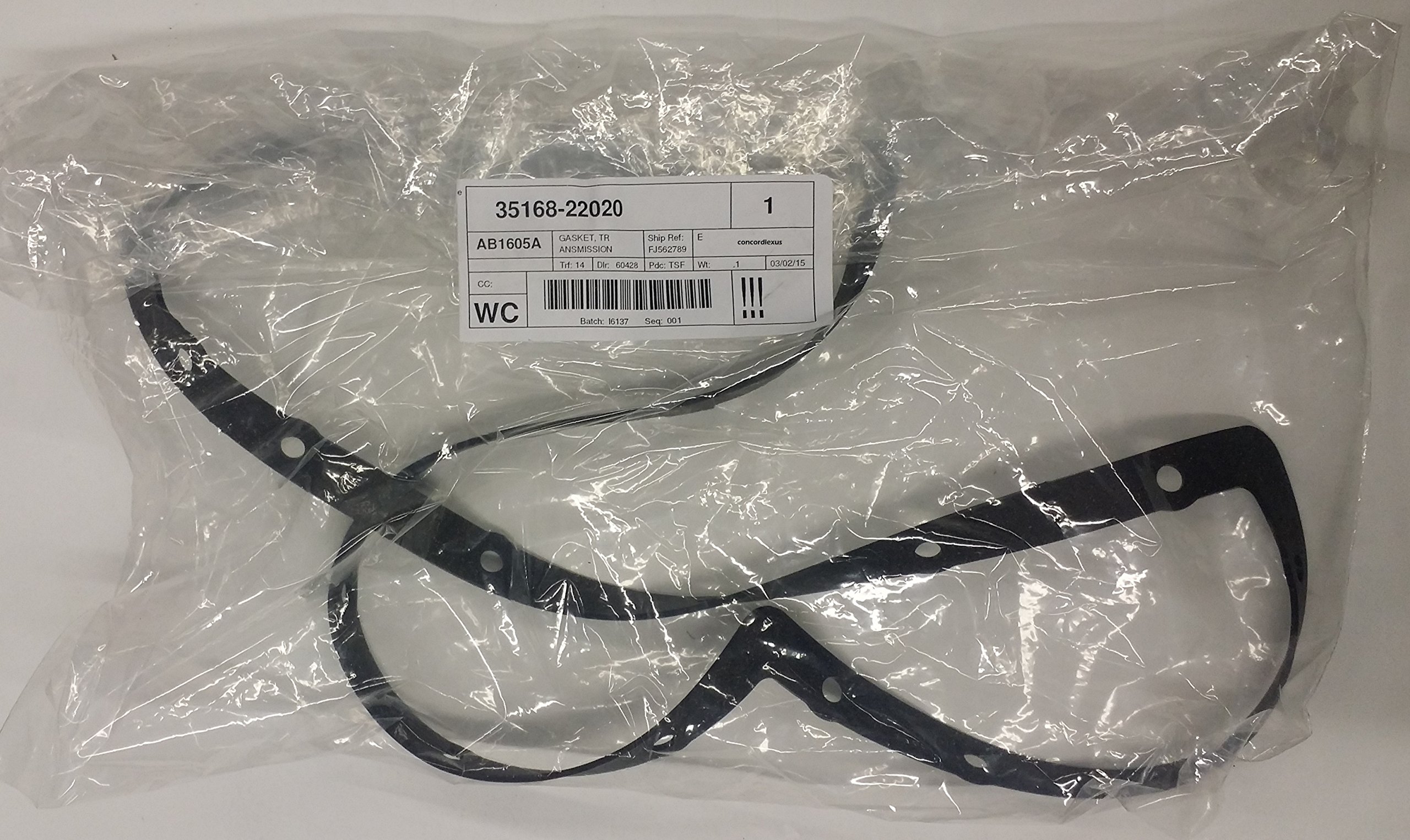 Amazon.com: Lexus 35168-22020, Auto Trans Oil Pan Gasket : Automotive