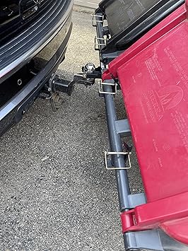 Amazon.com: Garbage Commander Dual Can Ball Mounted Garbage Hook ...