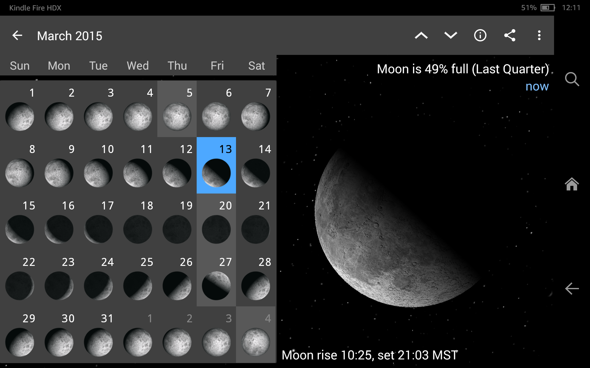 Lunescope 🔭🌘 Moon Viewer - App on the Amazon Appstore