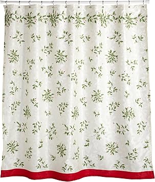 Amazon.com: Lenox Holiday Shower Curtain : Home & Kitchen