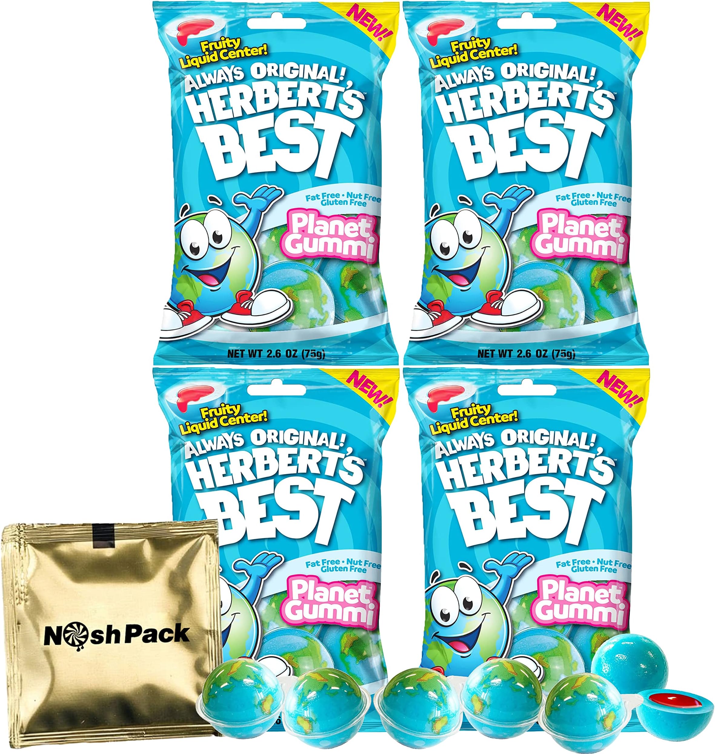 Amazon.com : E Frutti Planet Gummi - Gummy Candy - 2.6 OZ (6 Pack ...