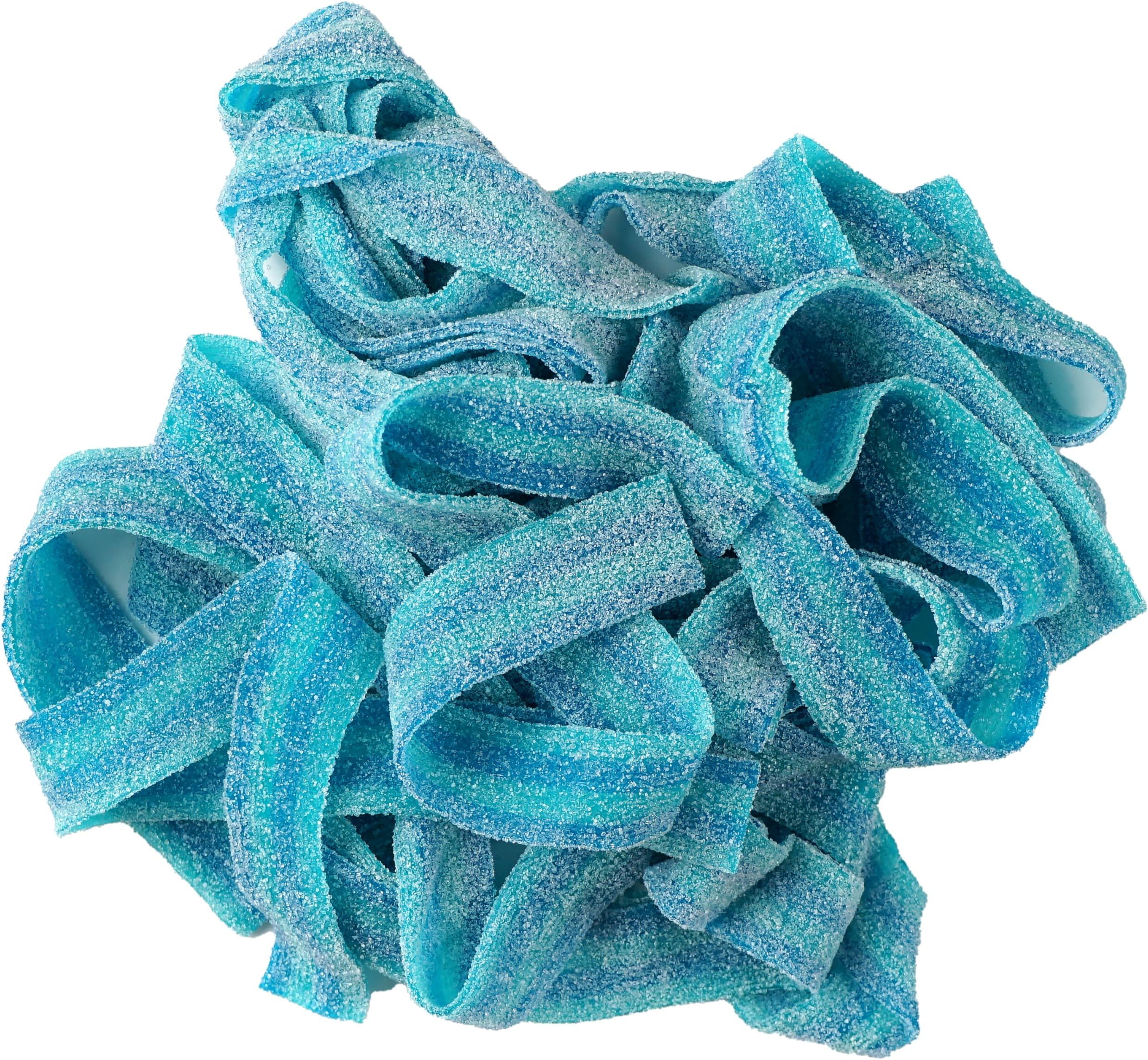 Amazon.com : Sour Power Premium Candy Belts, Berry Blue, 2.5 lb ...