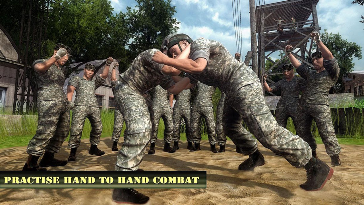 Rules Of Survival US Army Training Academy Game 3D: Military Commando ...