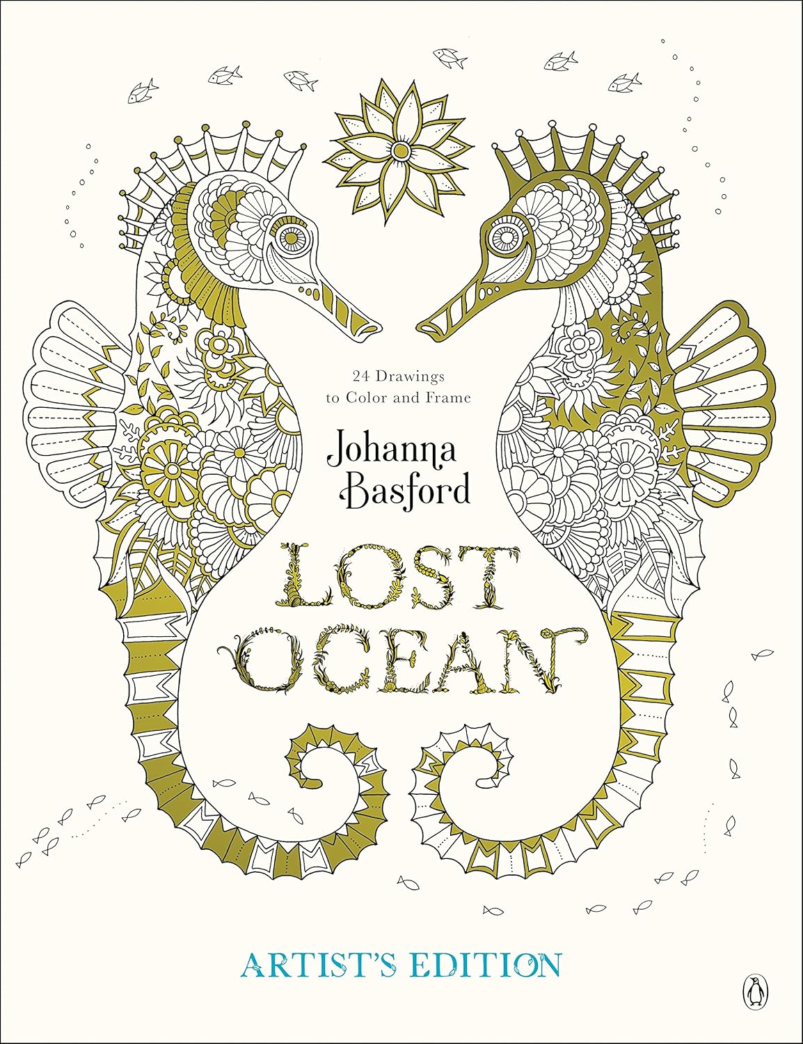 Amazon.com: Lost Ocean Artist's Edition: An Inky Adventure and Coloring ...
