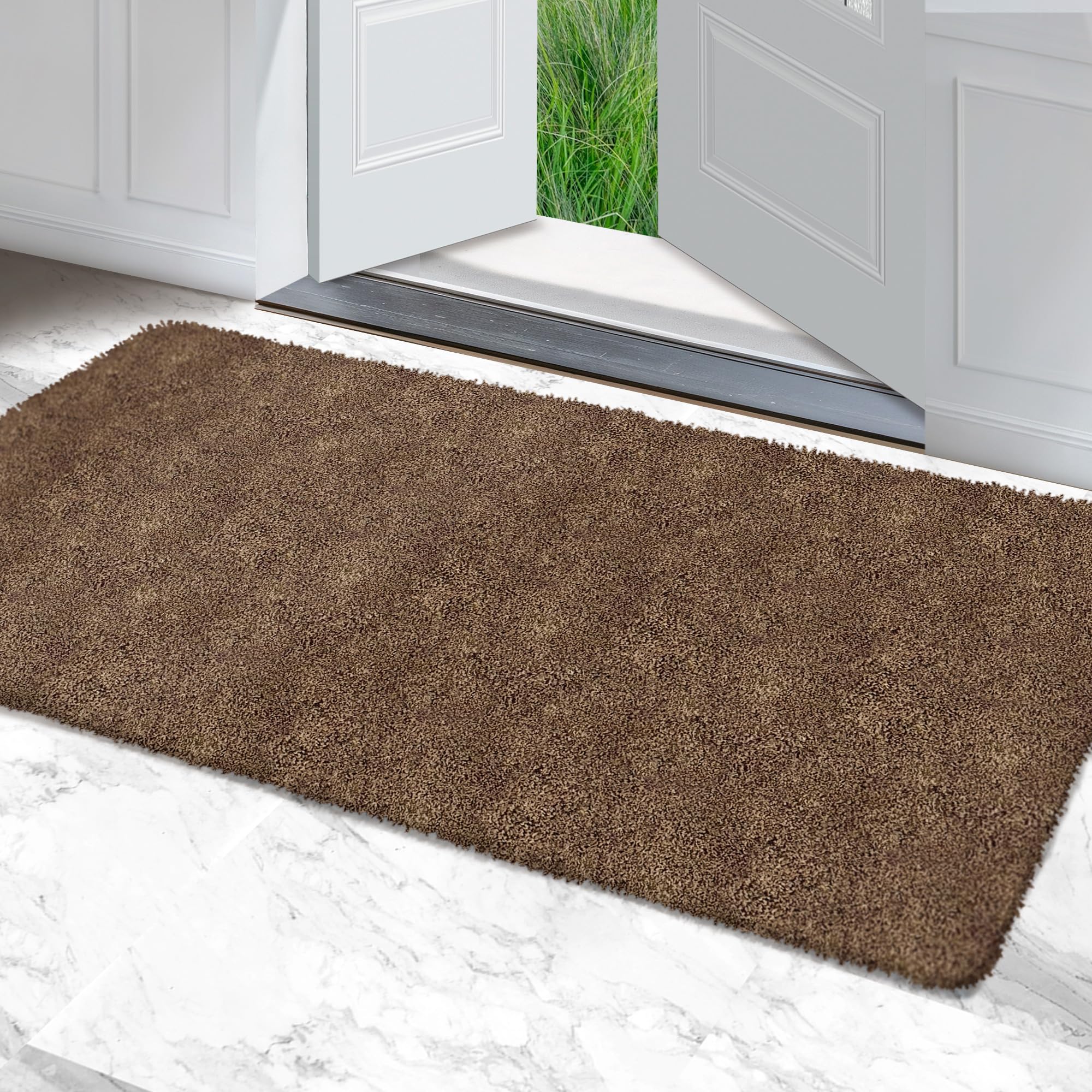 Amazon.com: RugMast Premium Microfiber Indoor Door Mat – 36”x72 ...