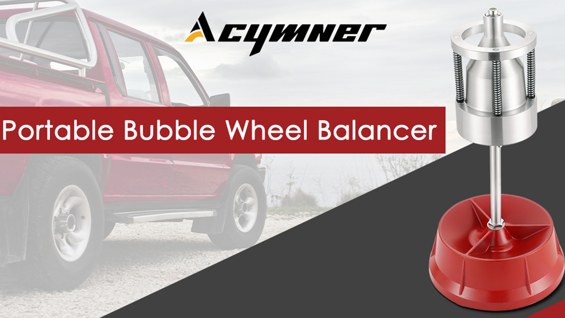 Tire Machine And Balancer Combo Portable Bubble Wheel Balancer - Heavy ...