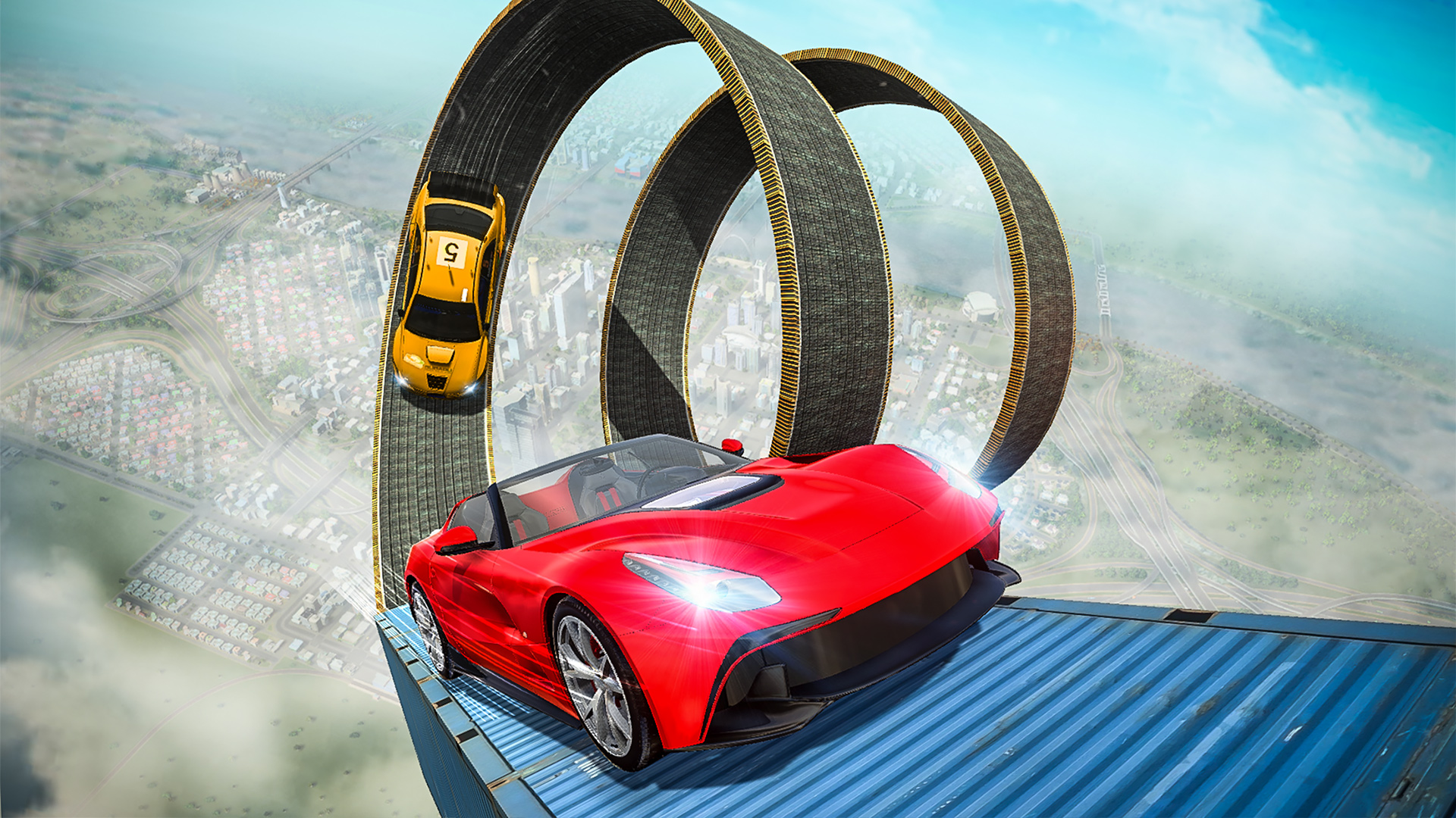 GT Stunts Riptide : Mega Grand Tourer Fun Car Race 3D : Best City ...