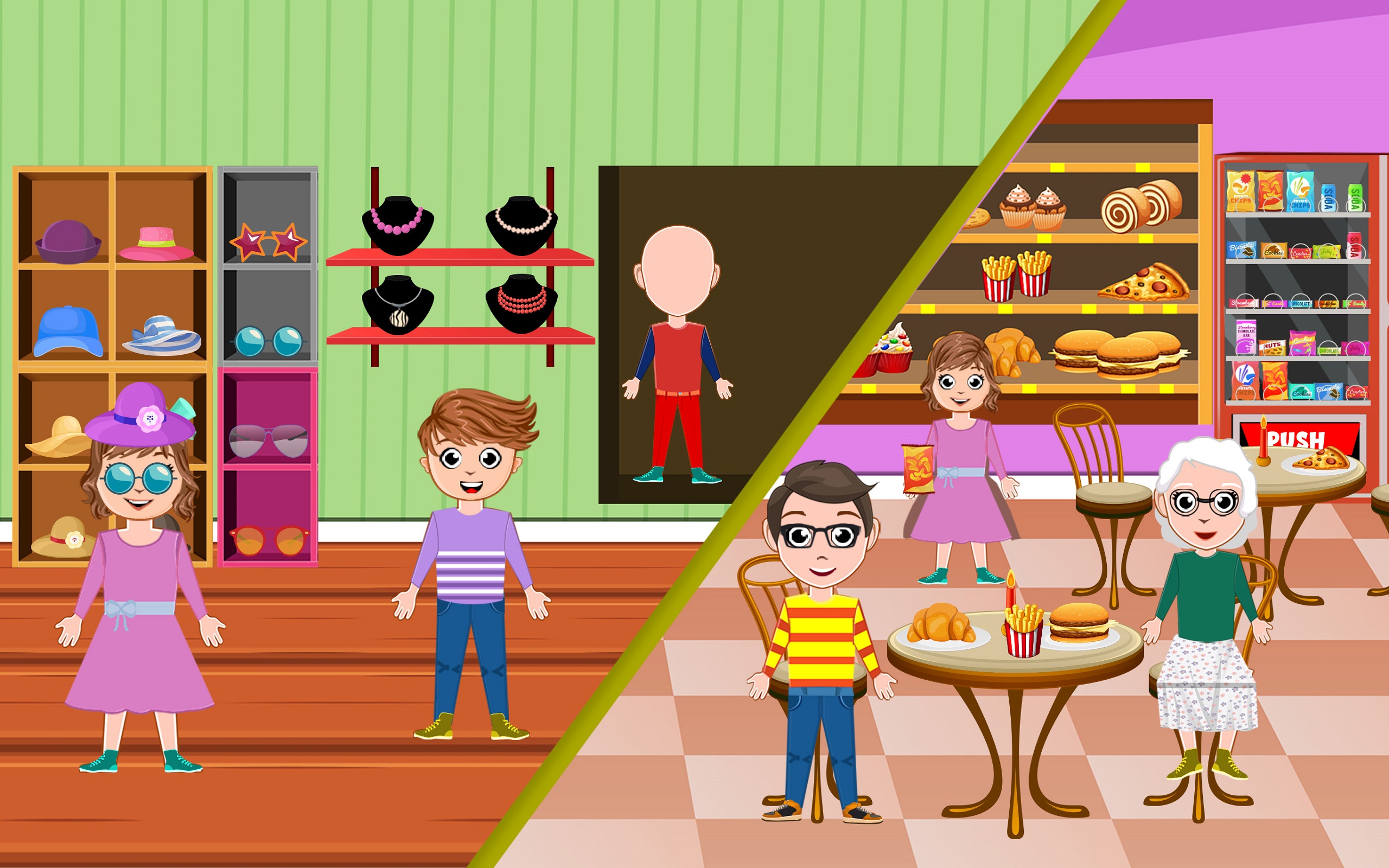 Pretend Shopping Mall Games | Supermarket Grocery Store - App on Amazon ...