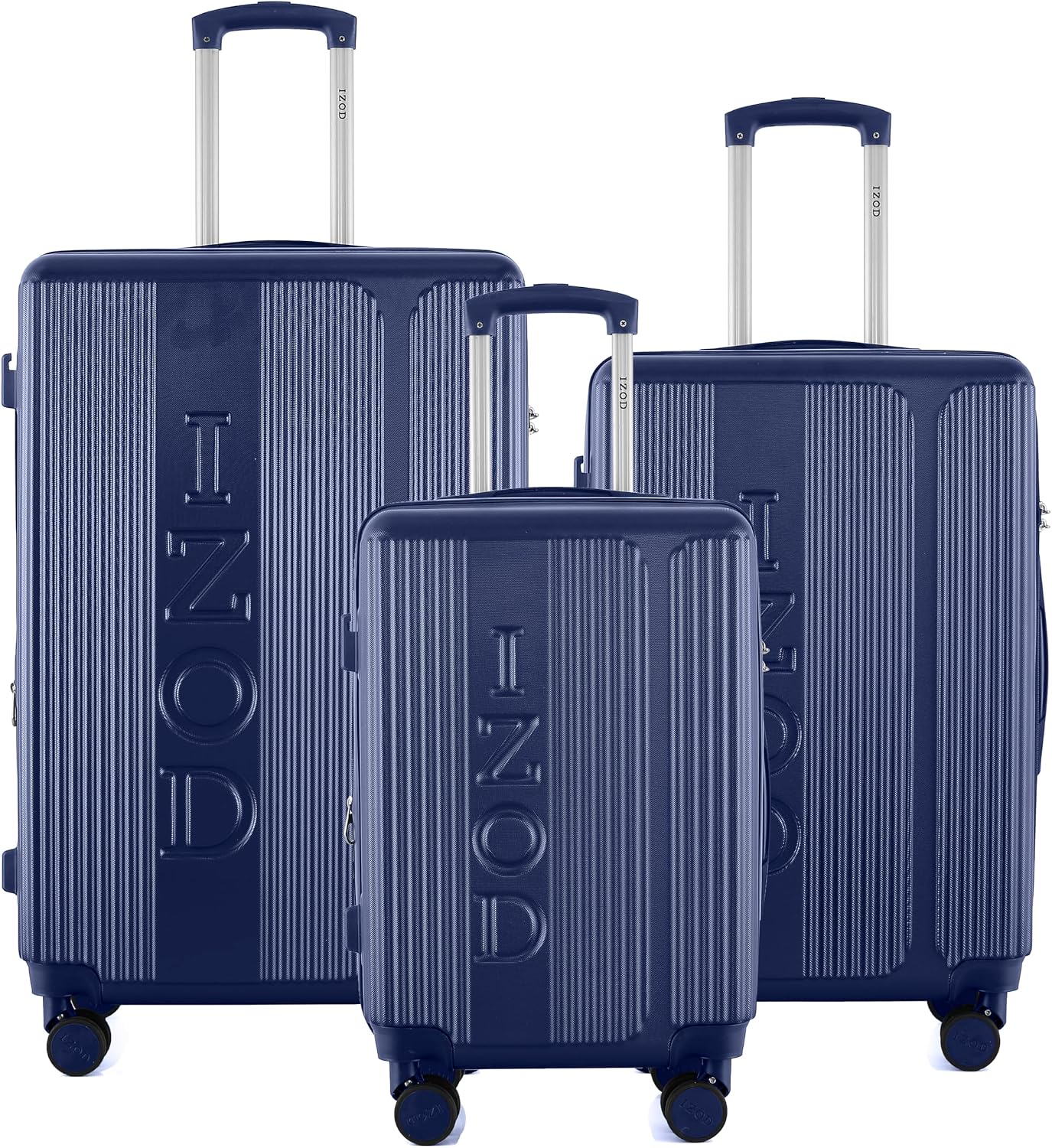 Amazon.com: IZOD Hyman Expandable ABS Hard shell Lightweight 360 Dual ...