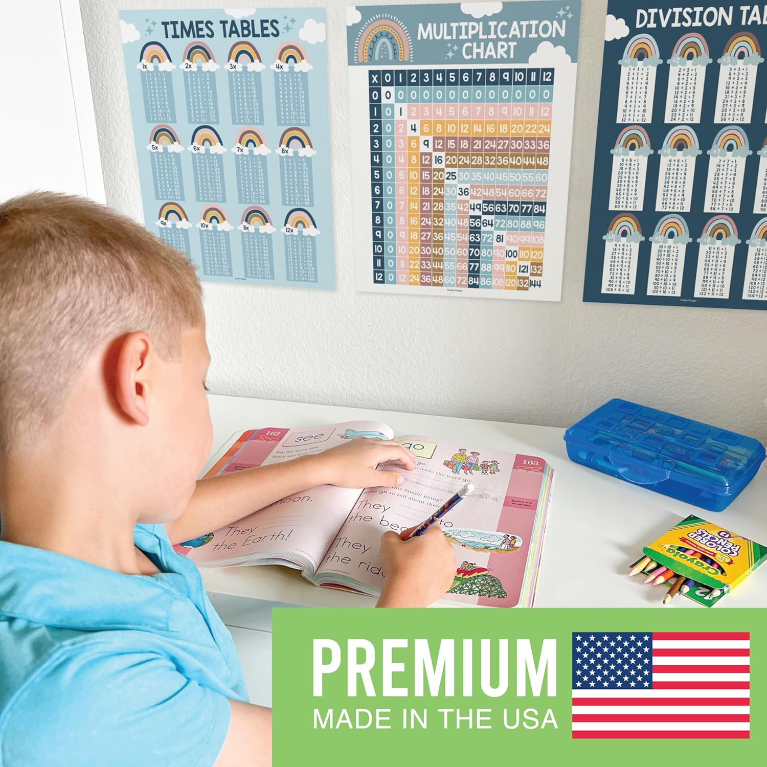 9 Boho Multiplication Chart Poster For Wall - Australia | Ubuy