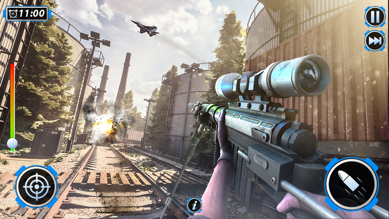 Real Sniper Shooting City War Offline Gun Game 3D - App on Amazon Appstore