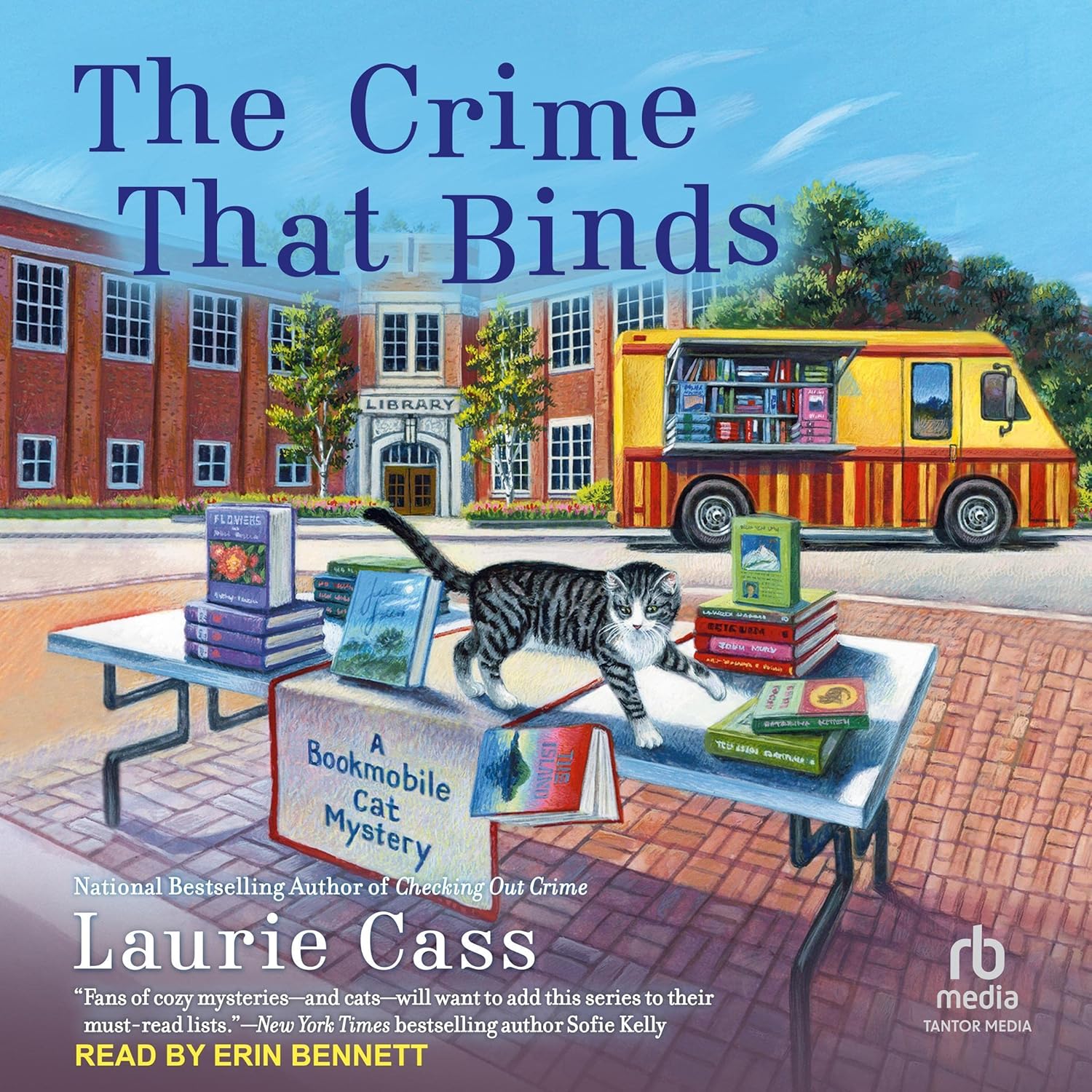 Amazon.com: The Crime That Binds: A Bookmobile Cat Mystery, Book 10 ...