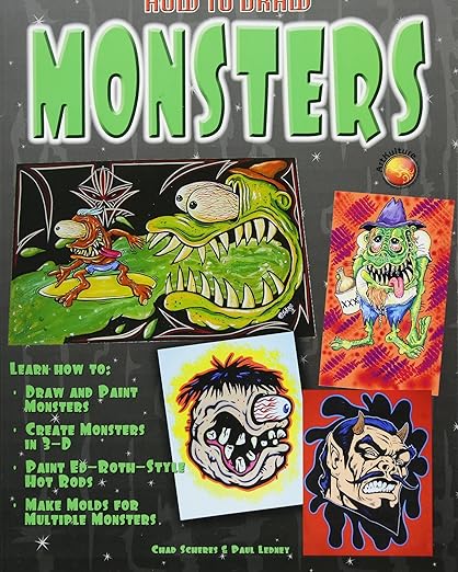 Amazon | How to Draw Monsters | Scheres, Chad, Ledney, Paul | Painting