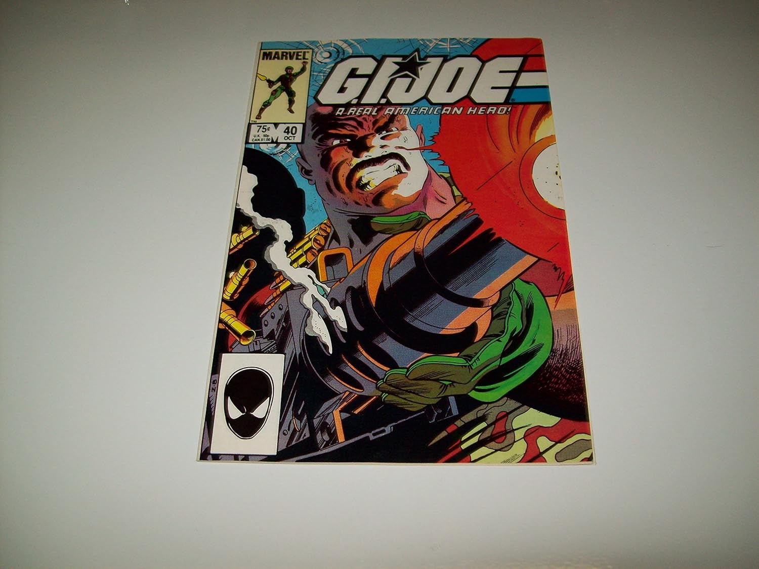G.I.JOE #40 A REAL AMERICAN HERO MARVEL 1985: Rob Liefeld: Amazon.com ...