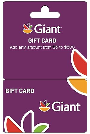 Amazon.com: Giant Food Gift Card $50 : Gift Cards