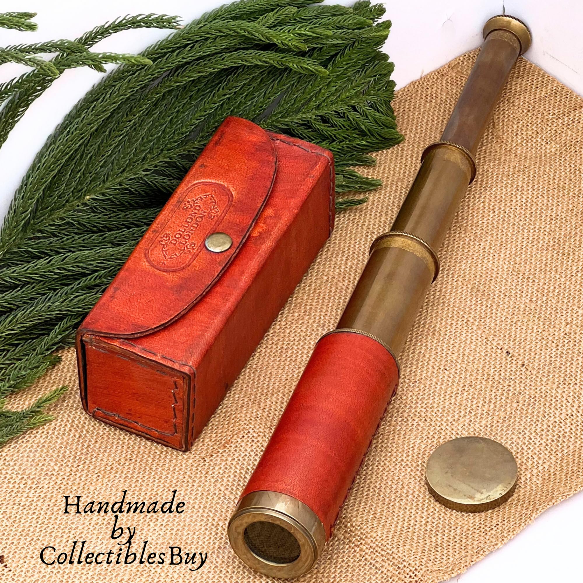 Pirate Telescope Replica Vintage Brass Pirate Spyglass Telescope - 18 ...