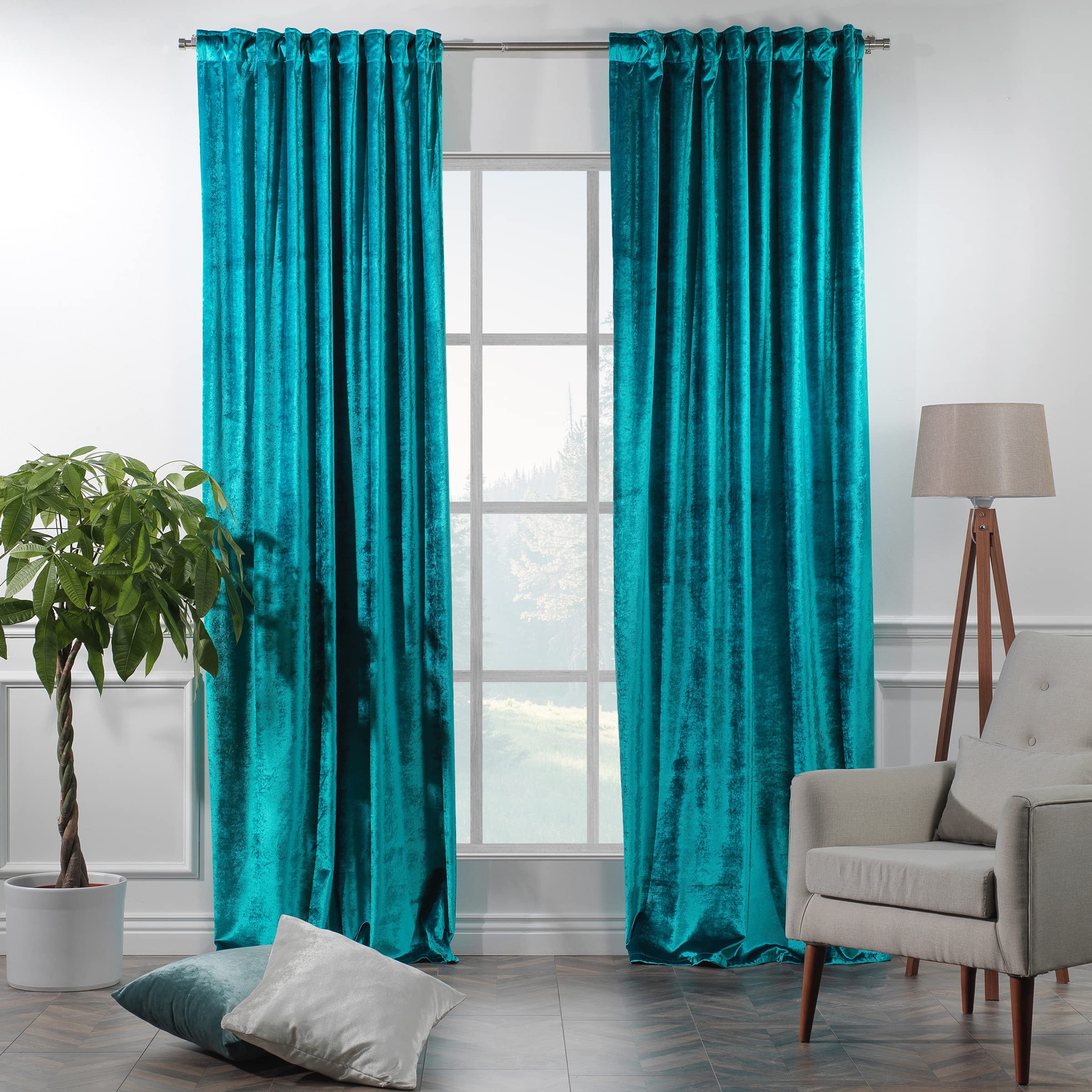 Azure Luxurious Living Room Curtains Curtains Living Room Luxury