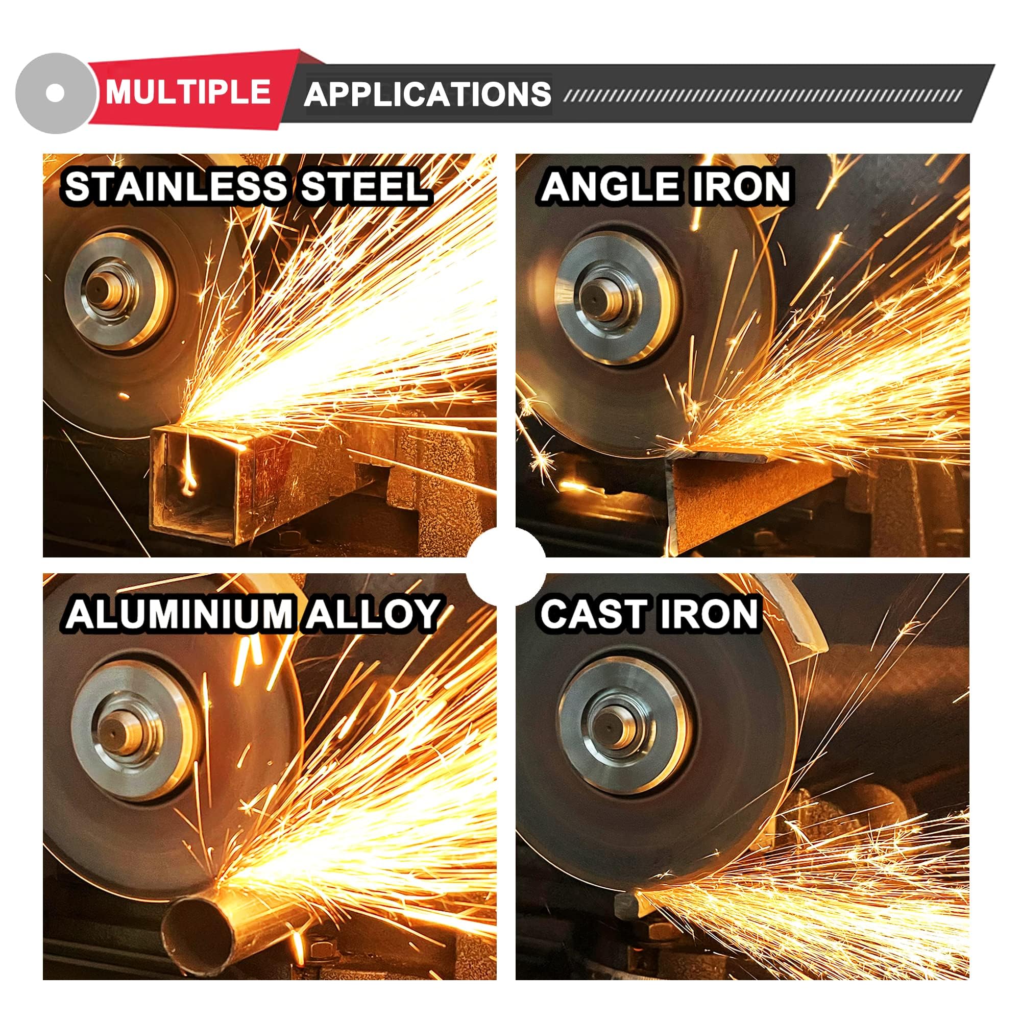 Snapklik.com : Cortool Cut Off Wheels 4.5 Inch, 25PCS Stainless Steel ...