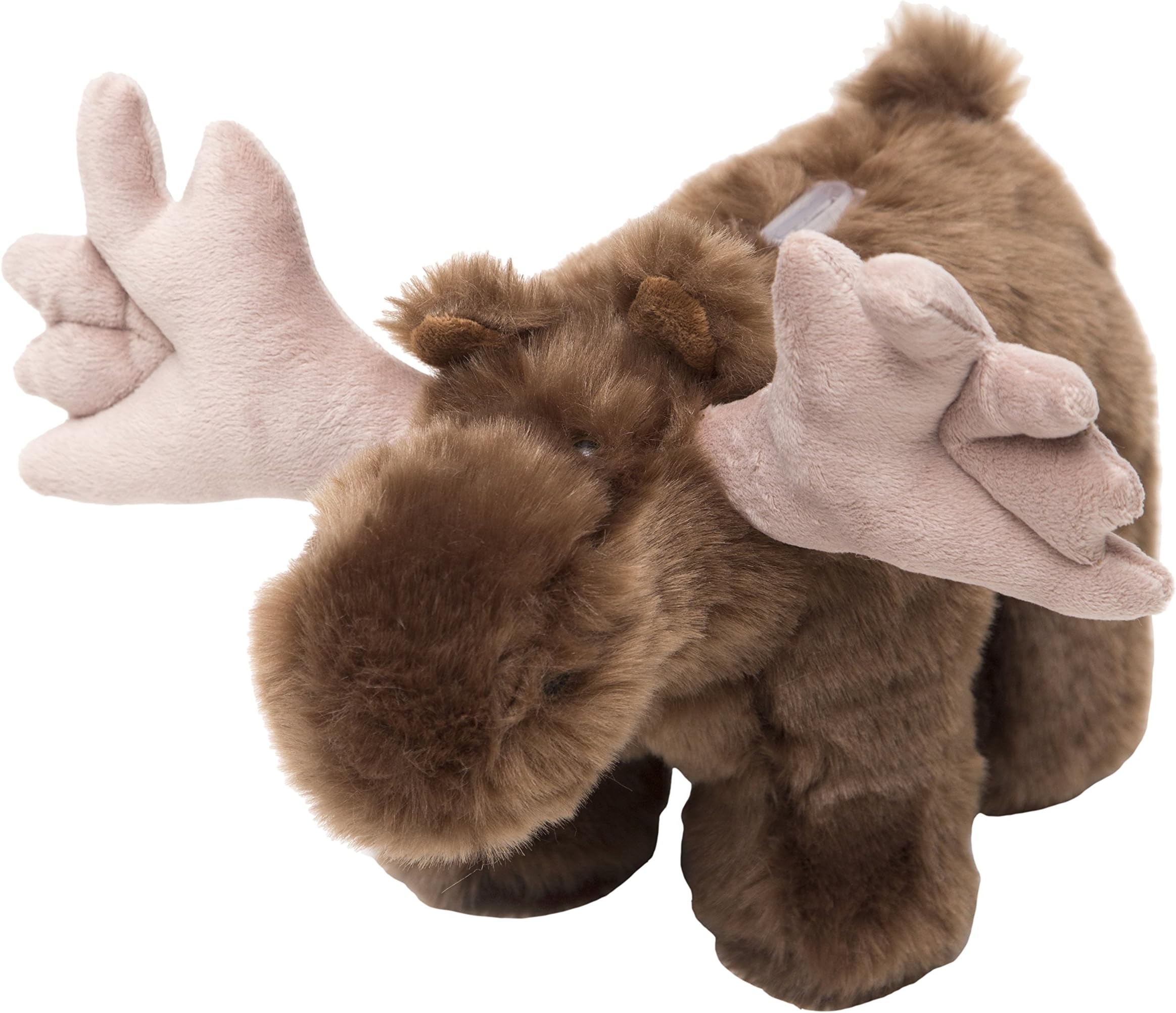 Amazon.com: Carstens PB201 Plush Moose Kids Coin Bank, Brown Large ...