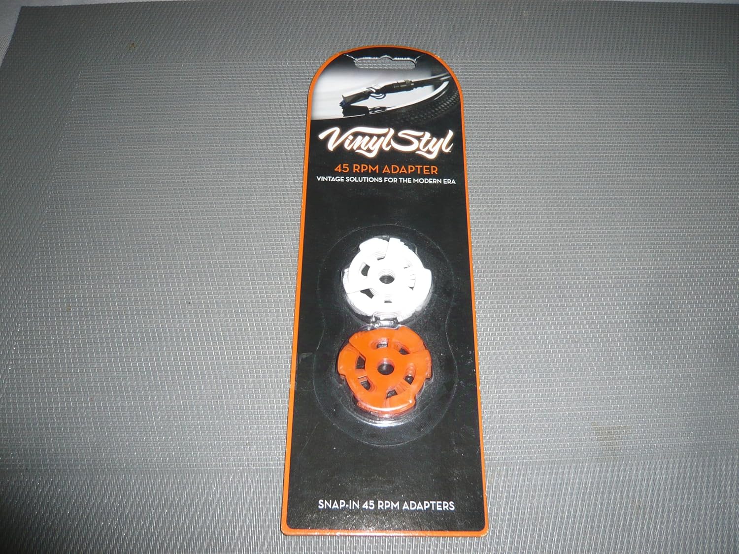 Amazon.com: Vinyl Styl 7 inch 45 RPM Vinyl Record Adapter - Snap in ...