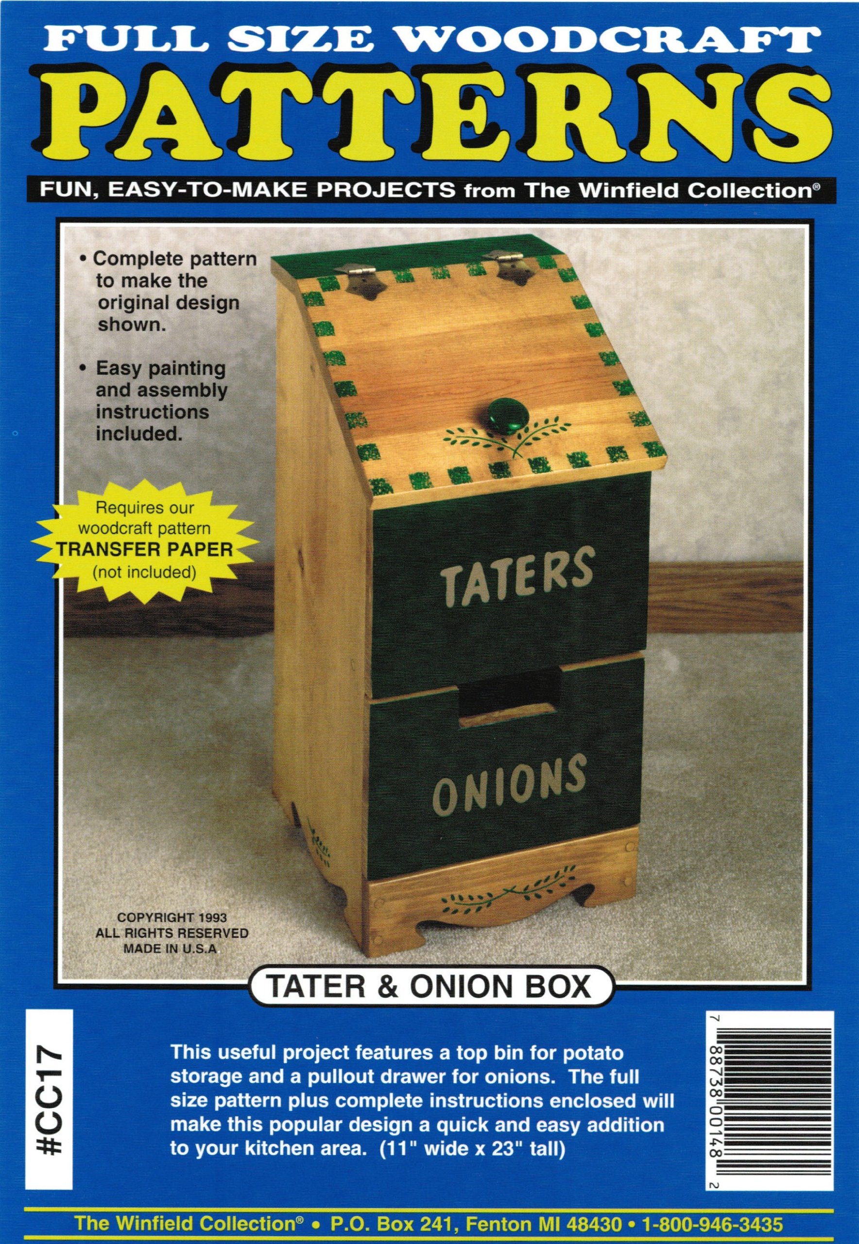 Potato Bin Woodworking Plans