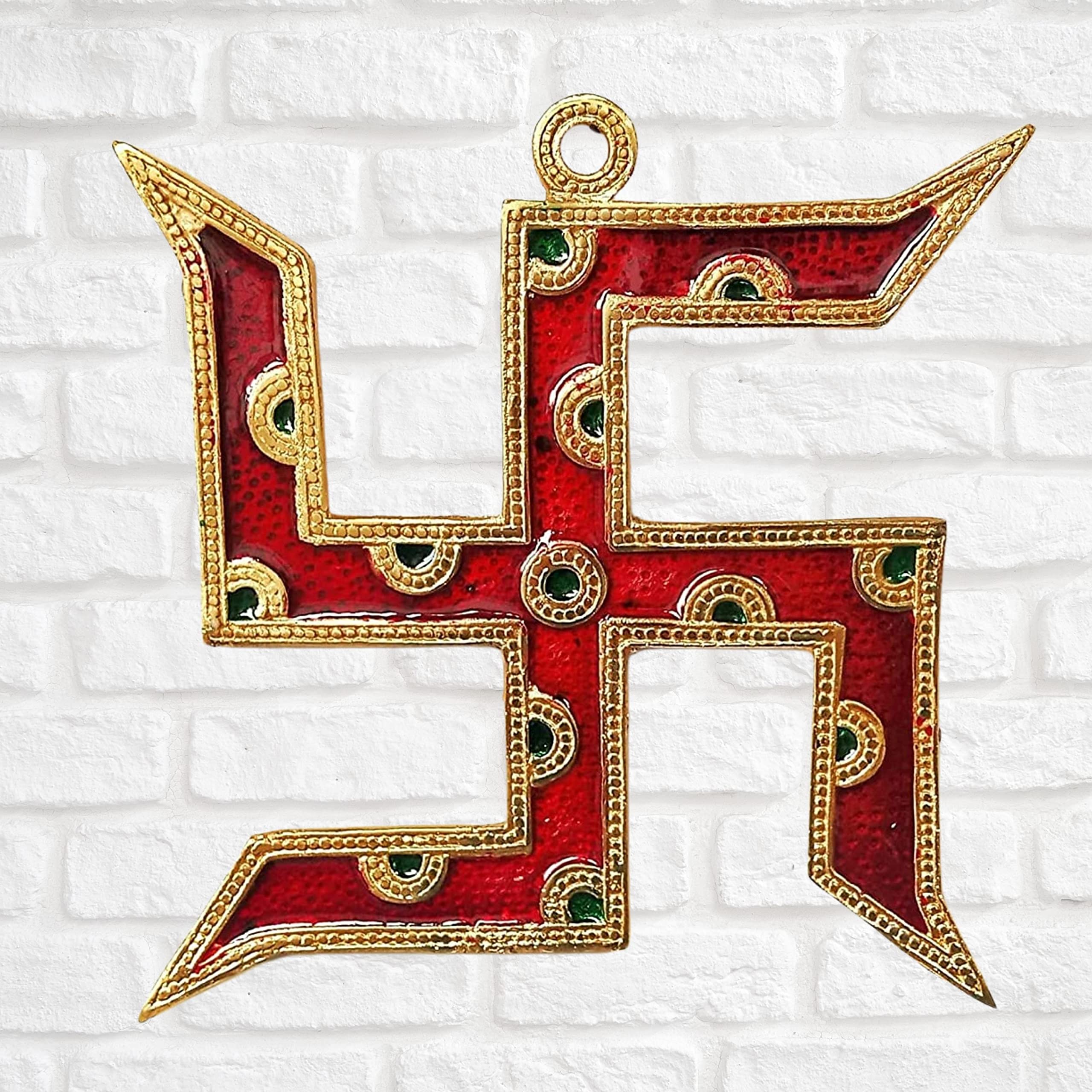 Buy Decocracy Swastik for Door Entrance - Swastik Sticker - Swastik ...