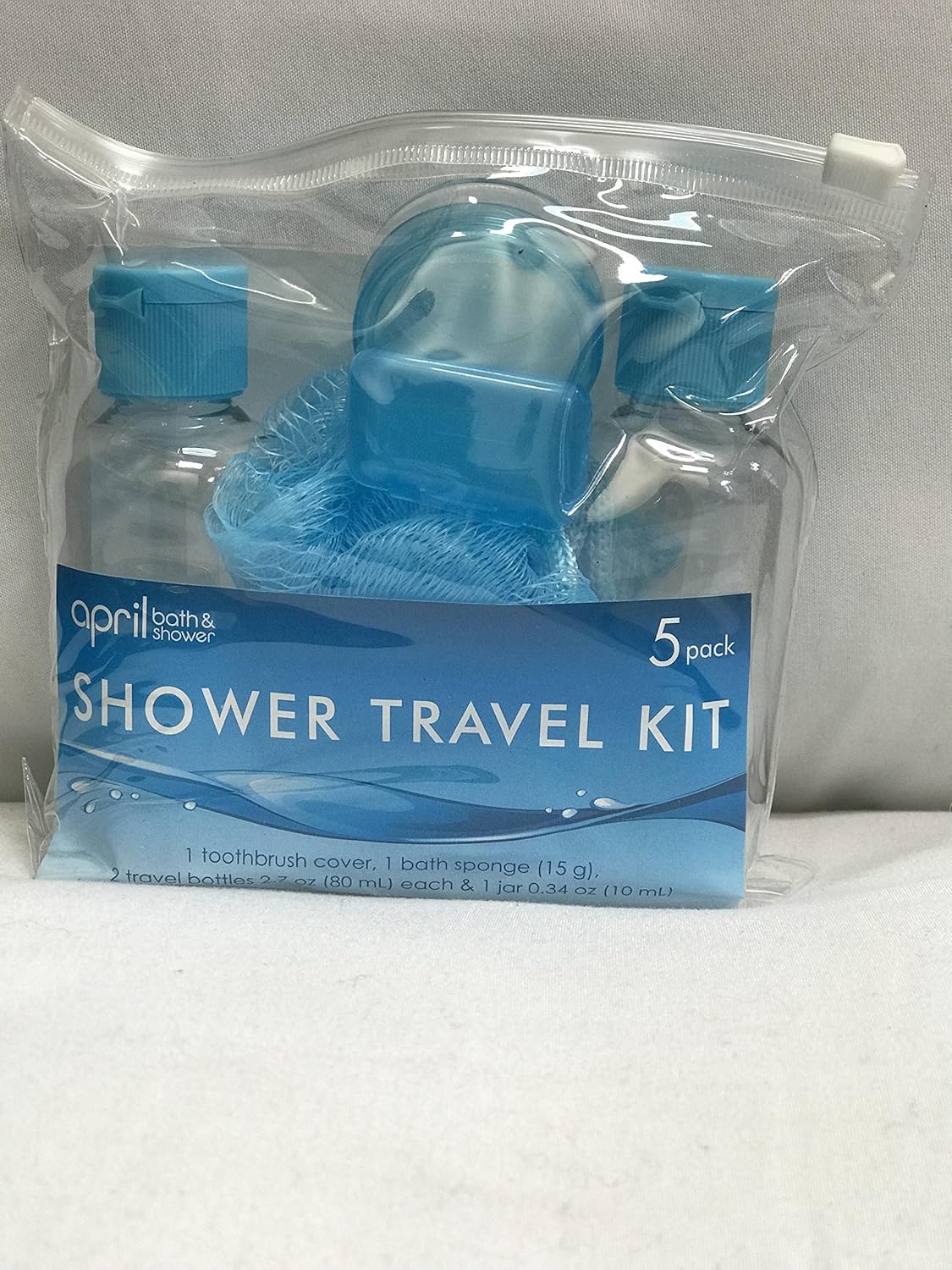 Amazon.com : April Bath and Shower, Shower Travel Kit 5 pack, Multiple ...