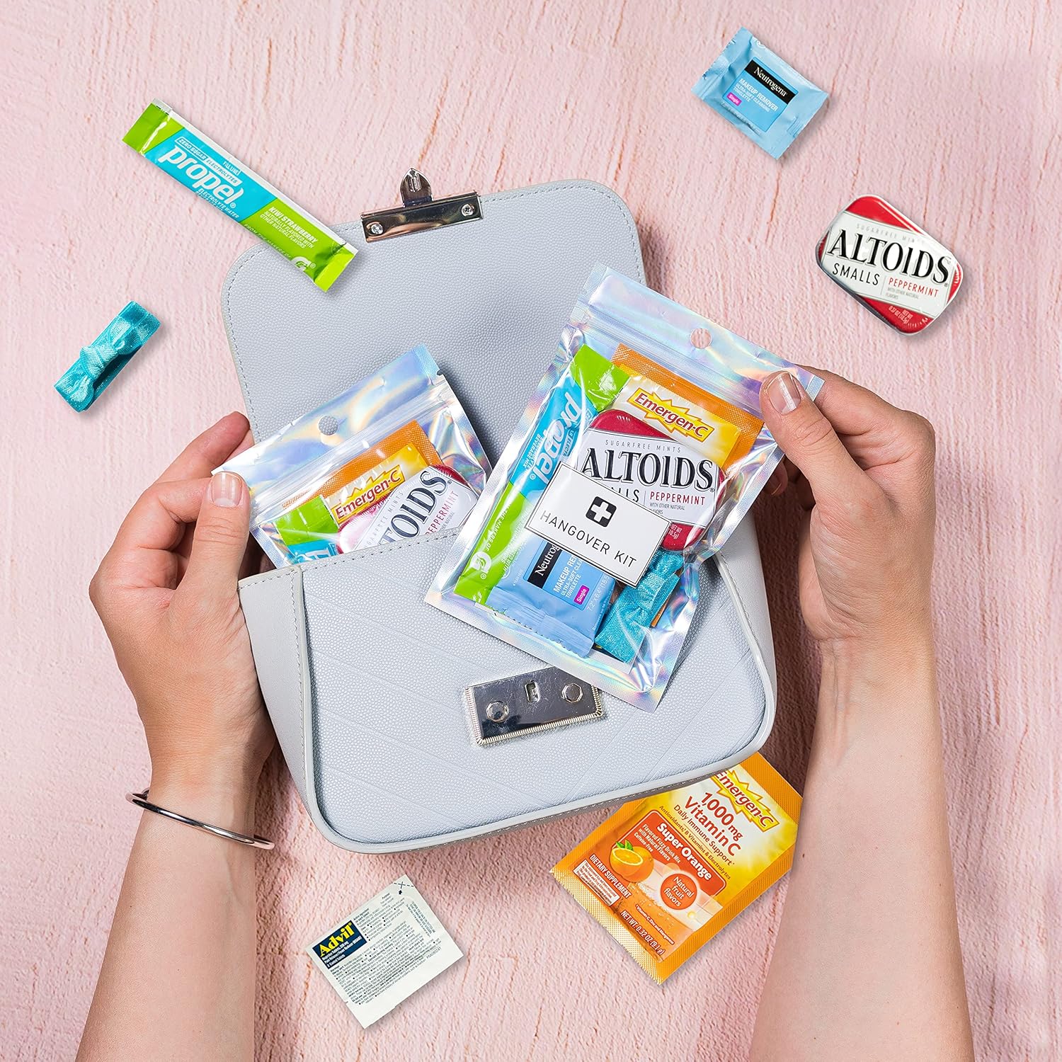 Amazon.com: 1 Pre-Filled Hangover Kit Supplies, Bags, Bachelorette ...