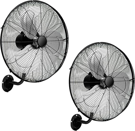 Amazon.com: Tangkula 21 Inch Wall Mount Fan w/ Aluminum Fan Blades ...