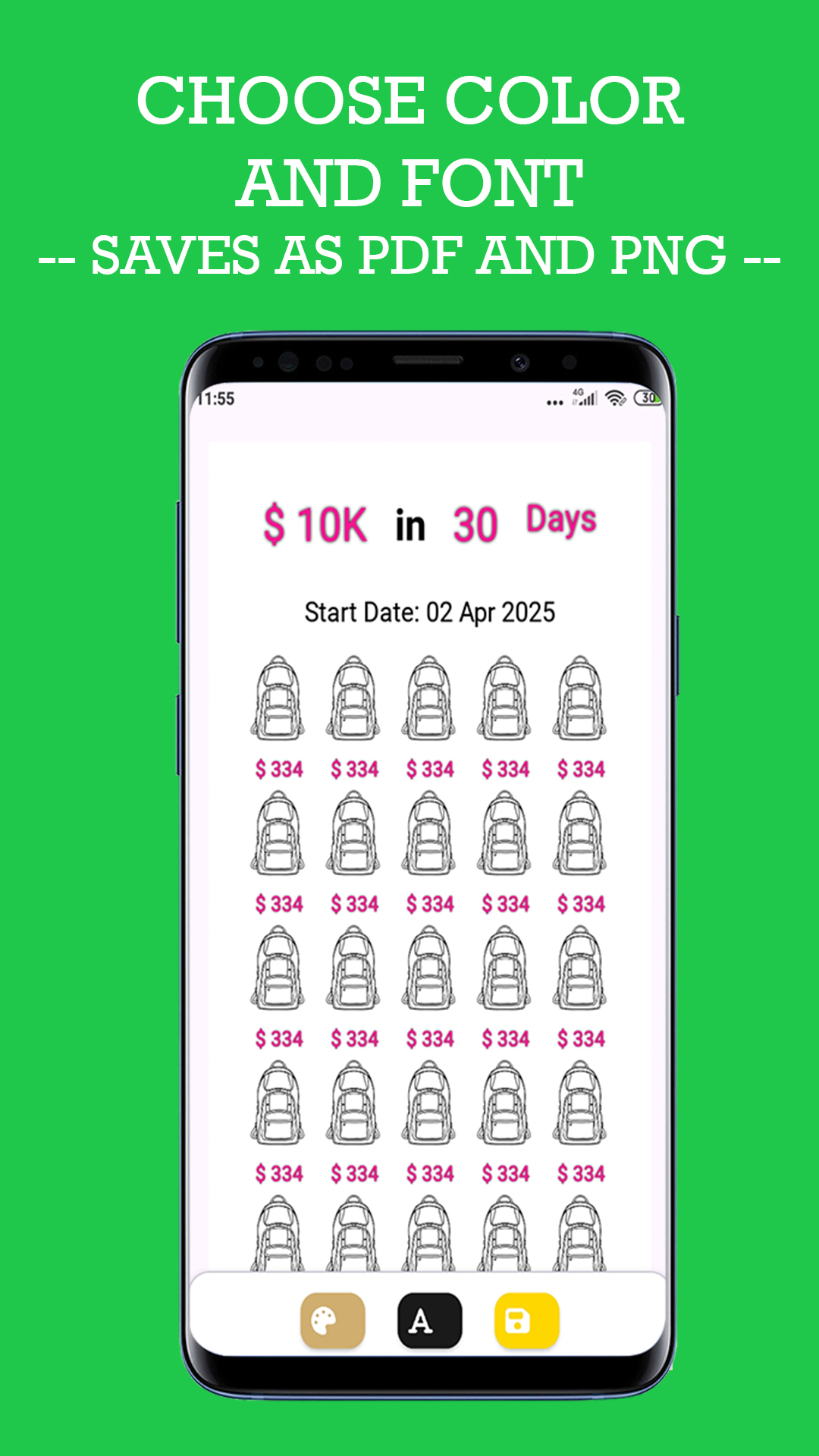 PlanMySave: Savings Plan Maker - App on Amazon Appstore