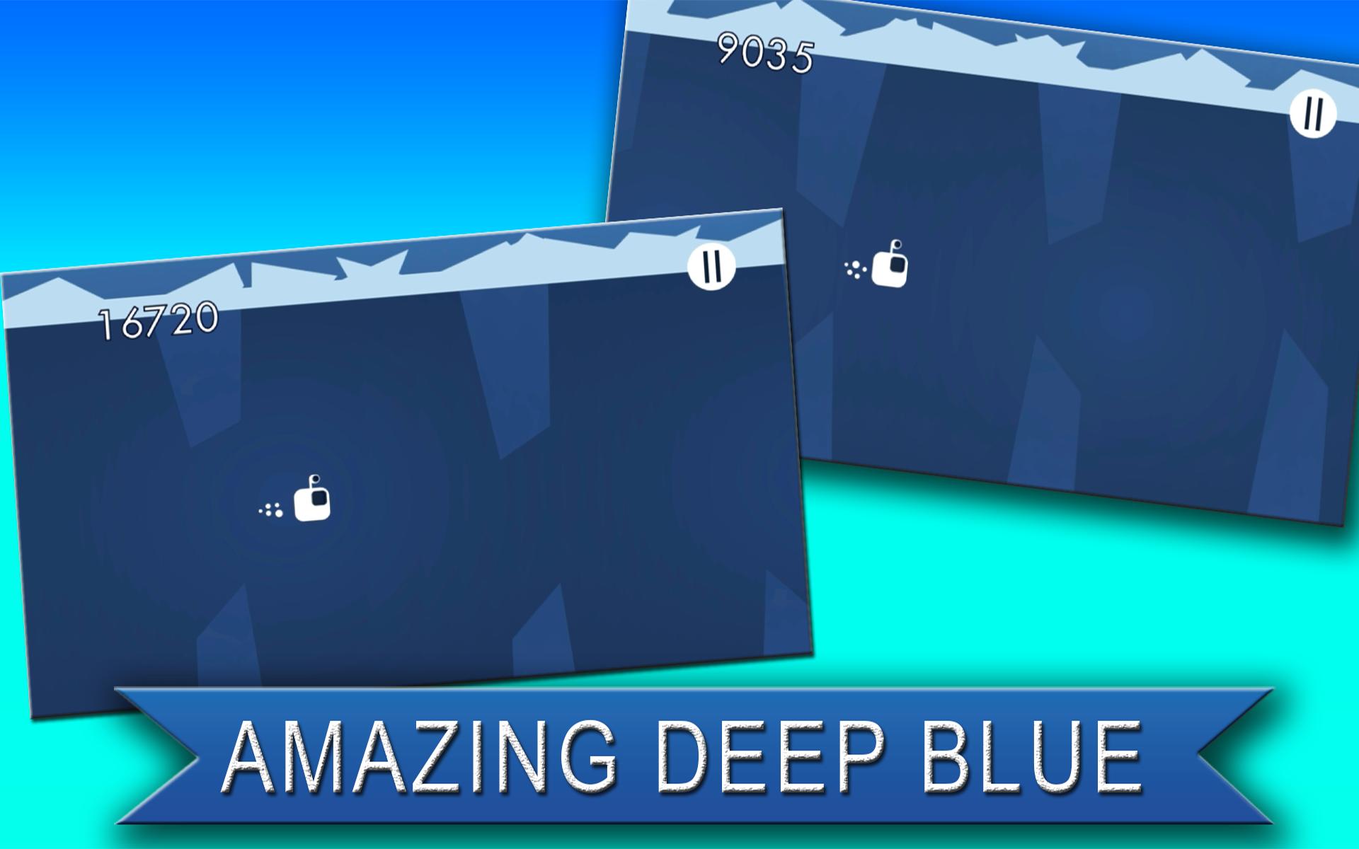 Deep Blue Sea Frozen Water Game – Don’t fall and keep the Fish Swimming ...