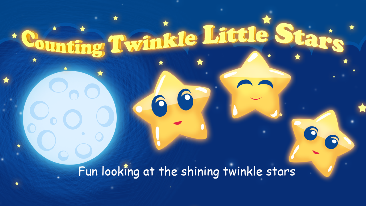 Counting Twinkle Little Stars Learning Numbers 123 - App on Amazon Appstore