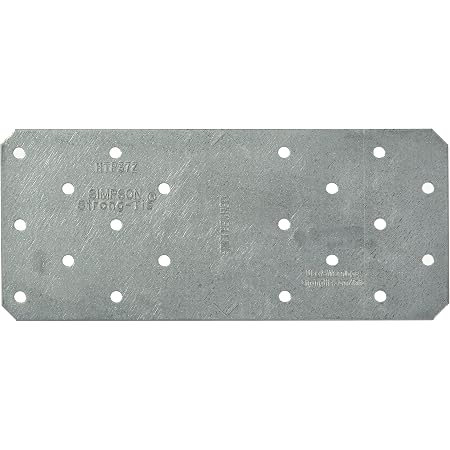 Amazon.com: Simpson Strong Tie HTP37Z Z-Max Heavy Tie Plate SIMPSON ...