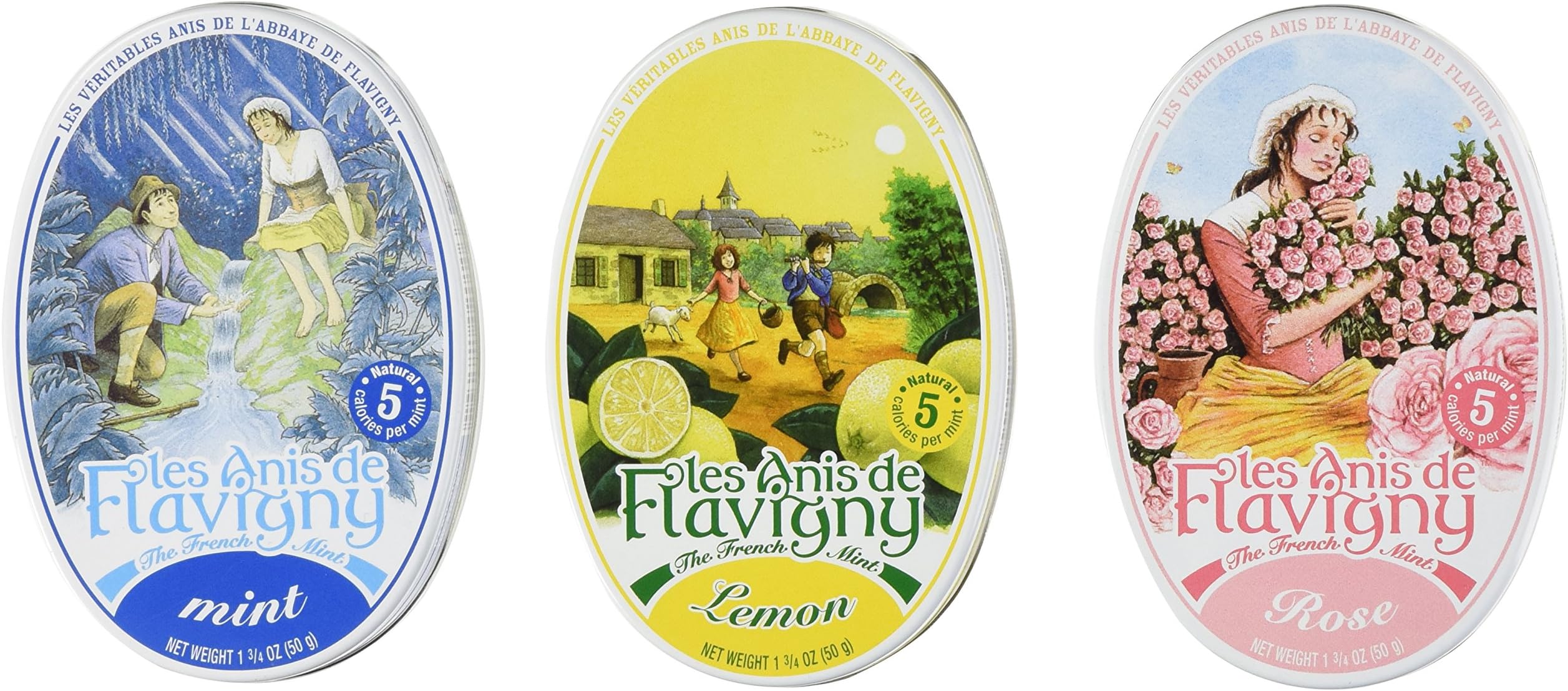 Amazon.com : Les Anis De Flavigny, Violet (French Mints), 1.75-Ounce ...