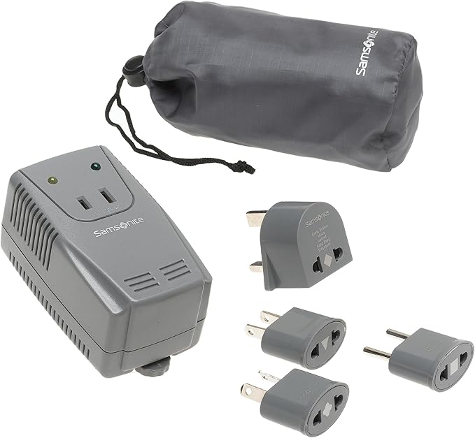 Amazon.com: Samsonite Automatic Converter/Adaptor Plug Kit with Pouch ...