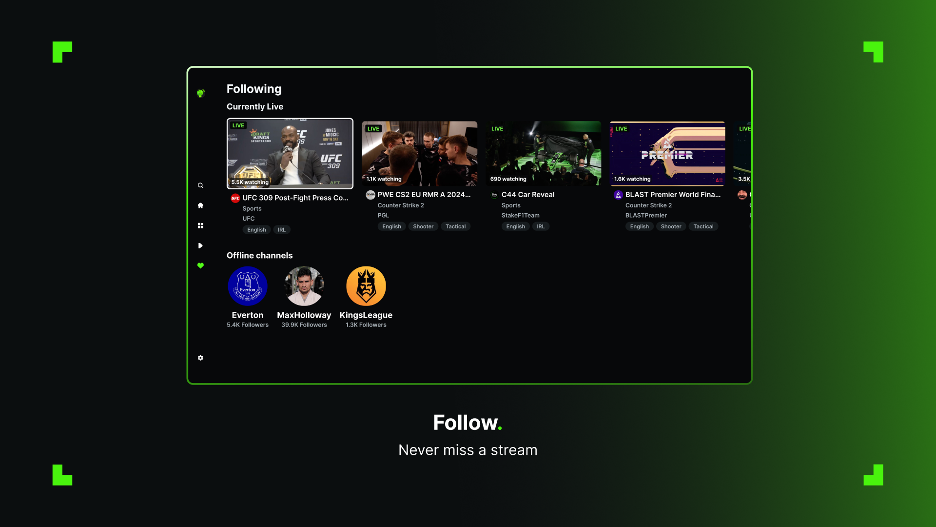 Kick - Live Streaming - Aplicativo na Amazon Appstore