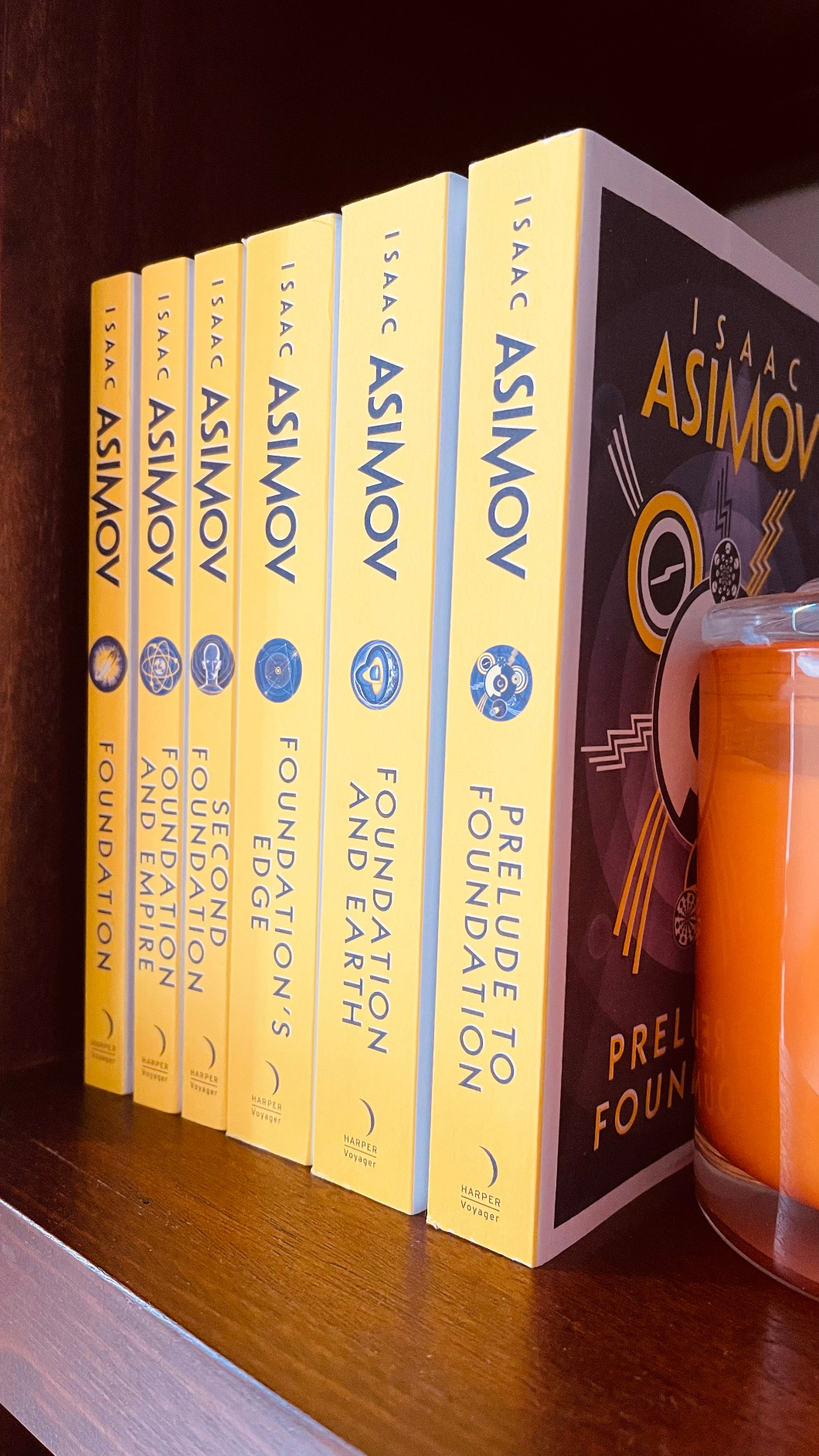 isaac asimov foundation series 6 books collection set - (foundation ...
