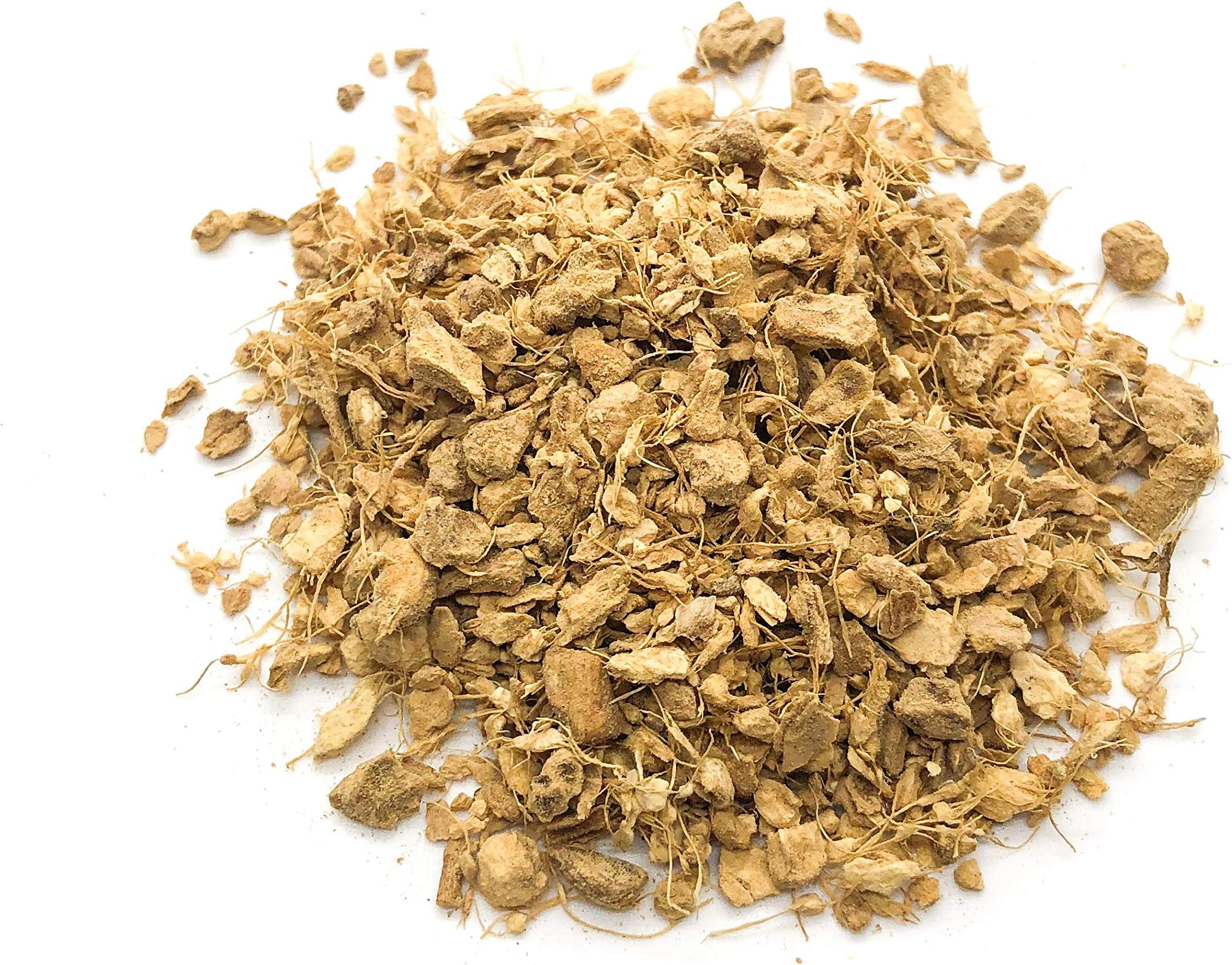 Amazon.com : Organic Ginger Root Cut/Sifted Loose Leaf Herbal Tea - 1 ...