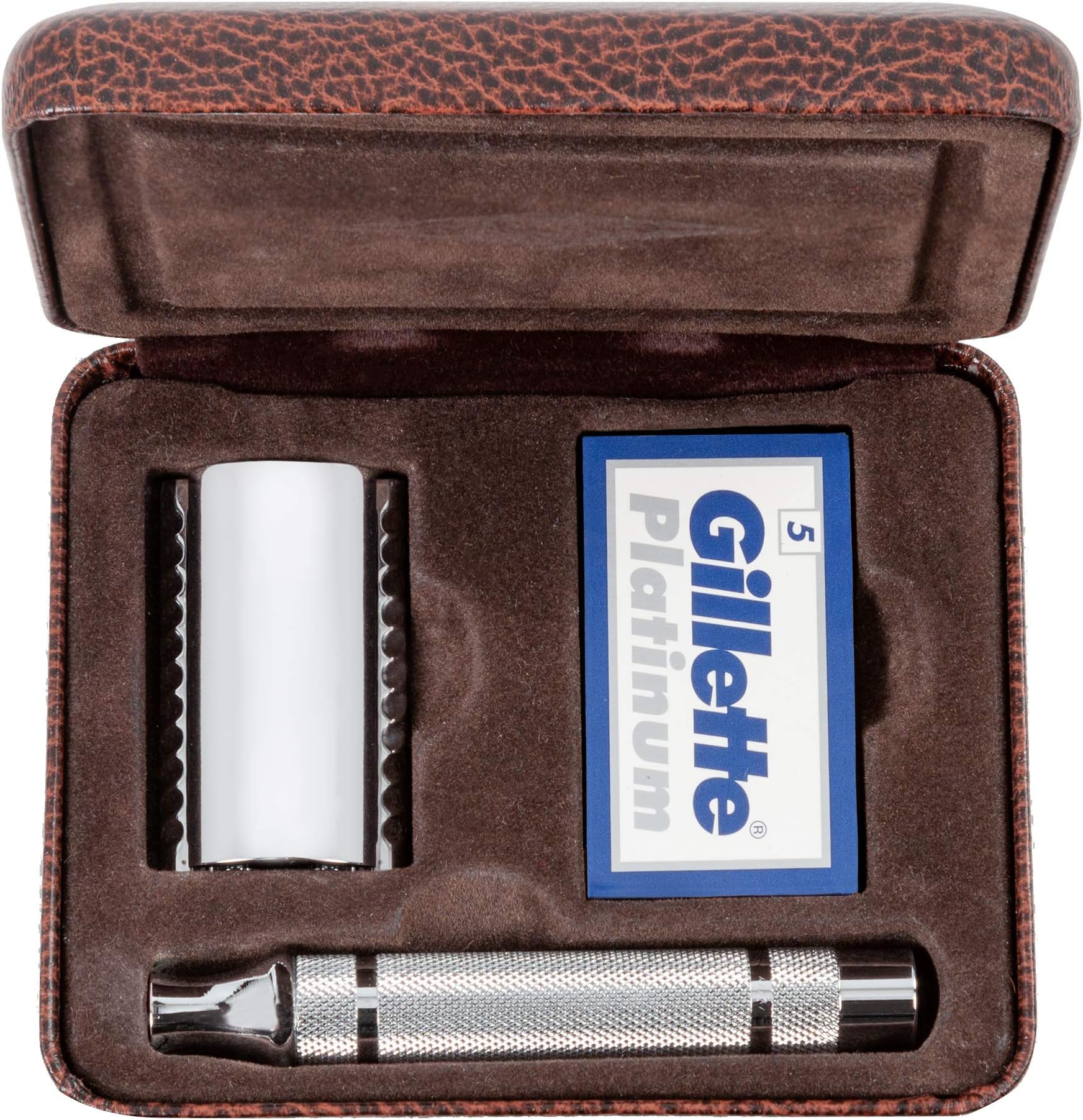 Amazon.com: Gillette Heritage Safety Razor Kit includes Double Edge ...