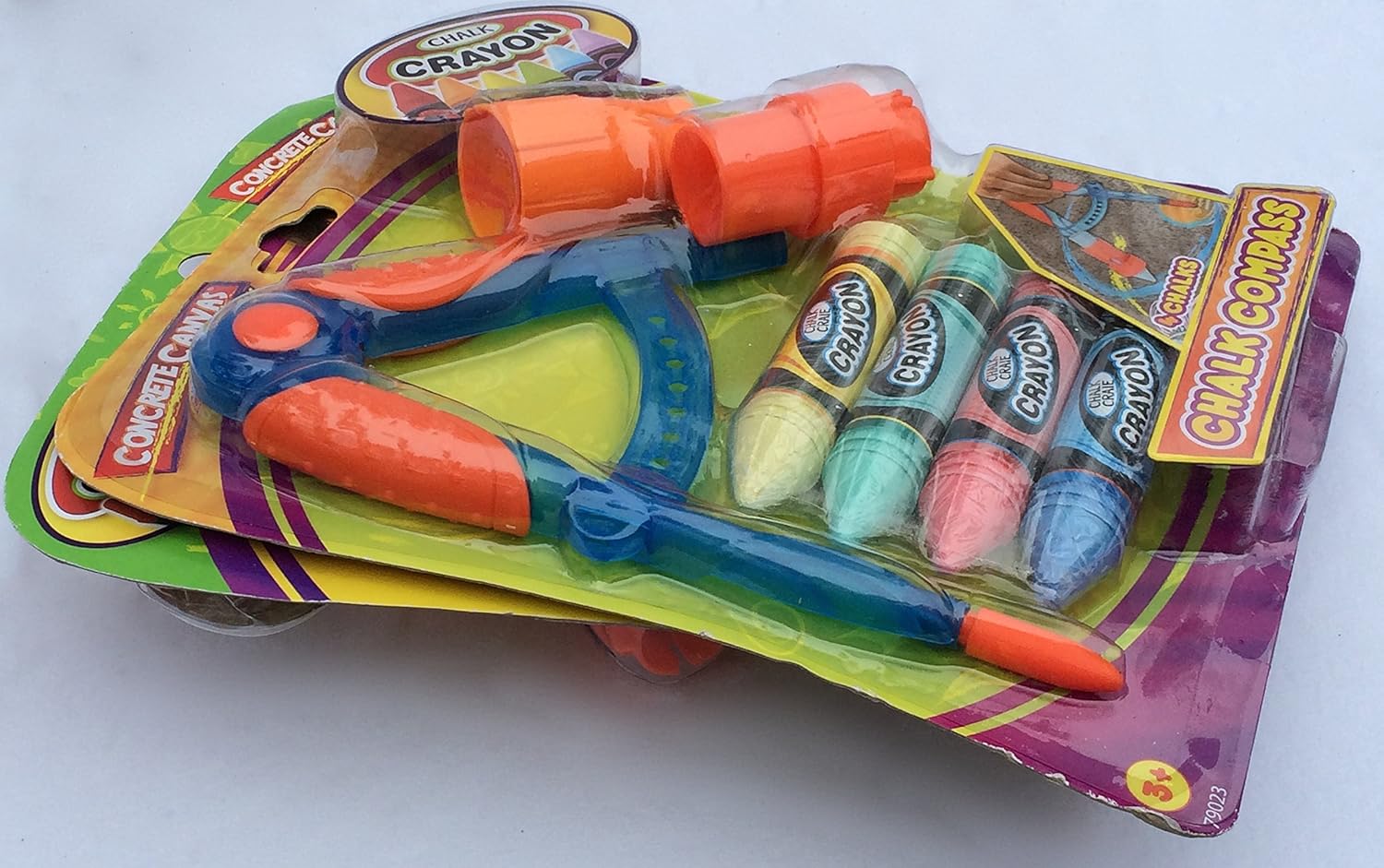 Amazon.com: Concrete Canvas Outdoor Chalk - Chalk Compass with ...