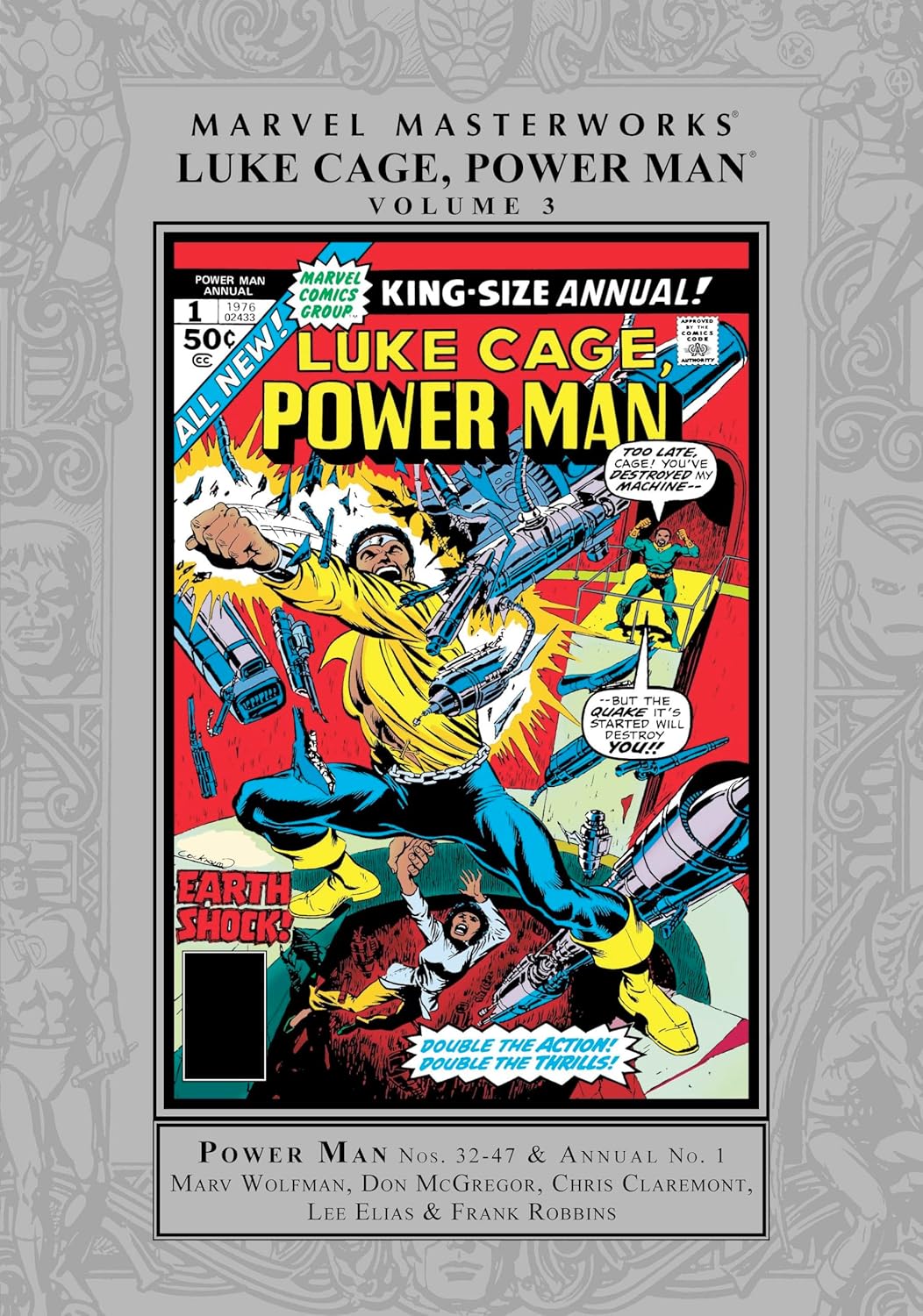 Amazon.com: Marvel Masterworks 3: Presents Luke Cage, Power Man ...