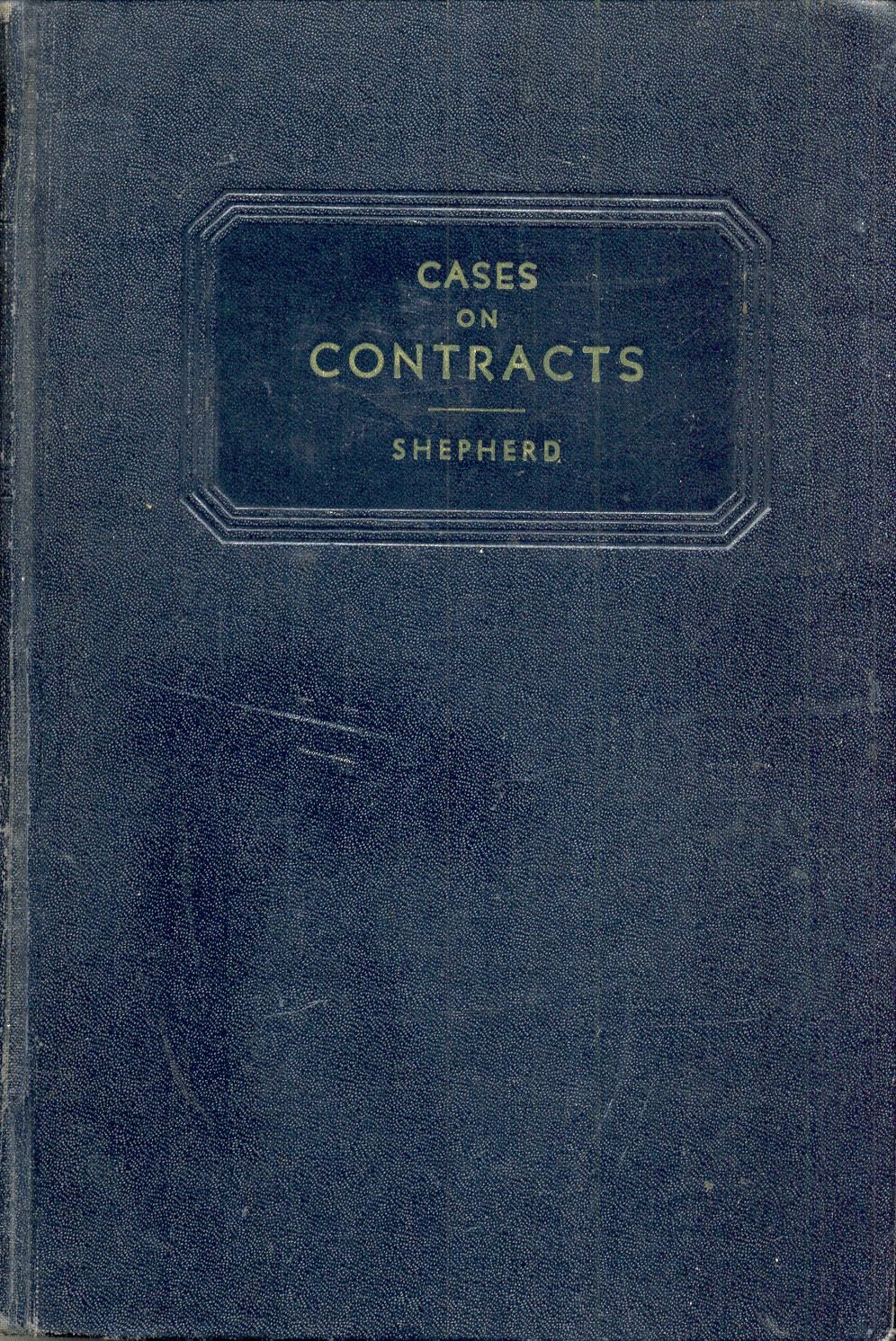 Cases and materials on the law of contracts (University casebook series ...