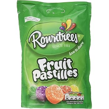 Rowntree's Fruit Pastilles Sweets Sharing Pouch, 150 g: Amazon.co.uk ...