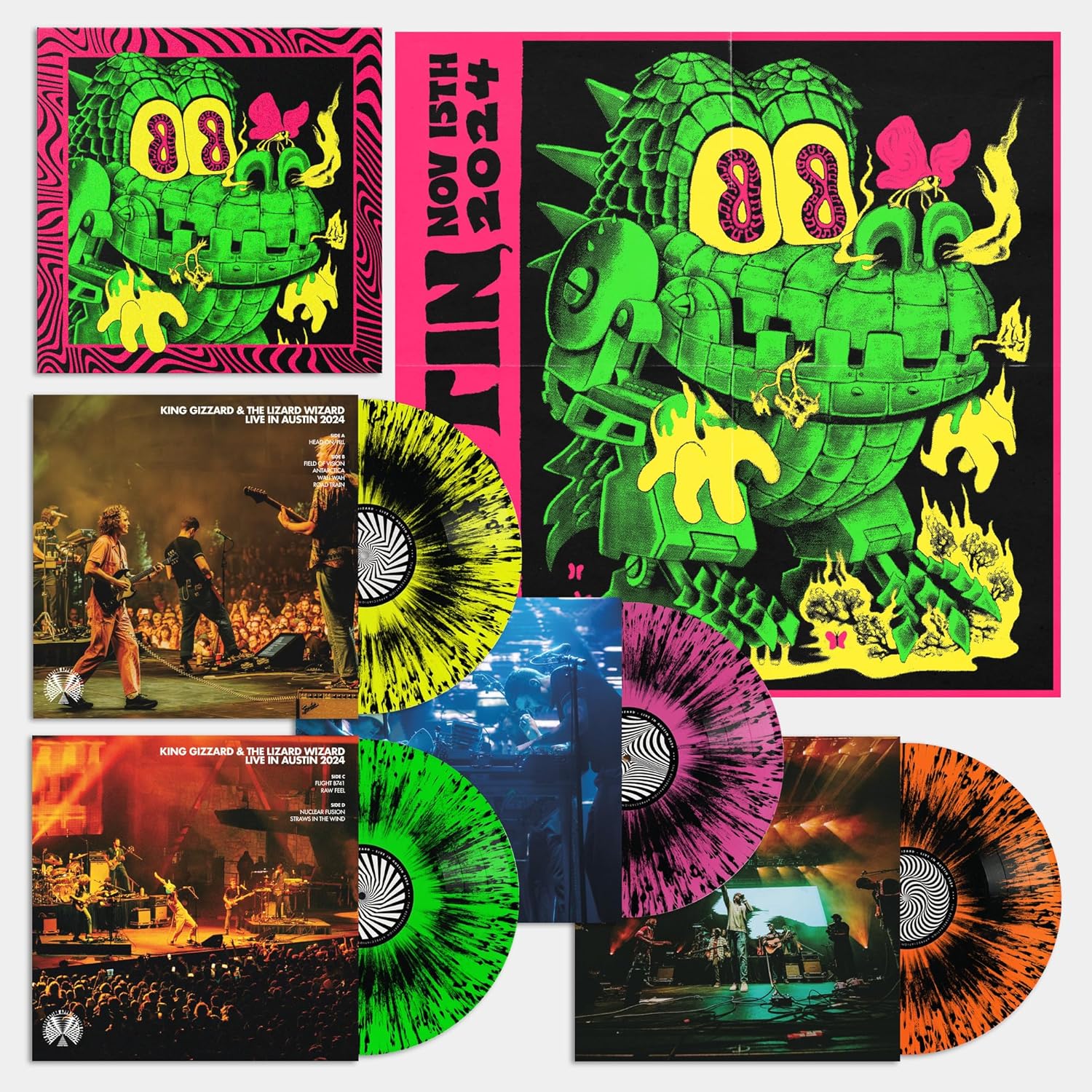 King Gizzard & The Lizard Wizard - King Gizzard - Live in Austin '24 ...